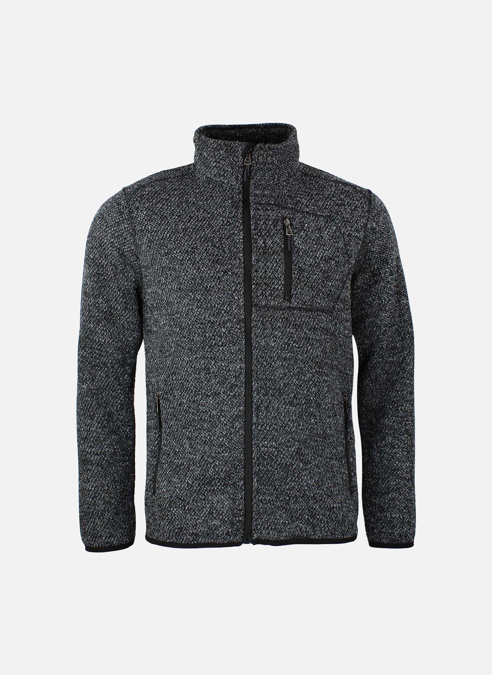 Peak Mountain Vestes polaires Blouson polaire homme CAPINO NOIR homme ...