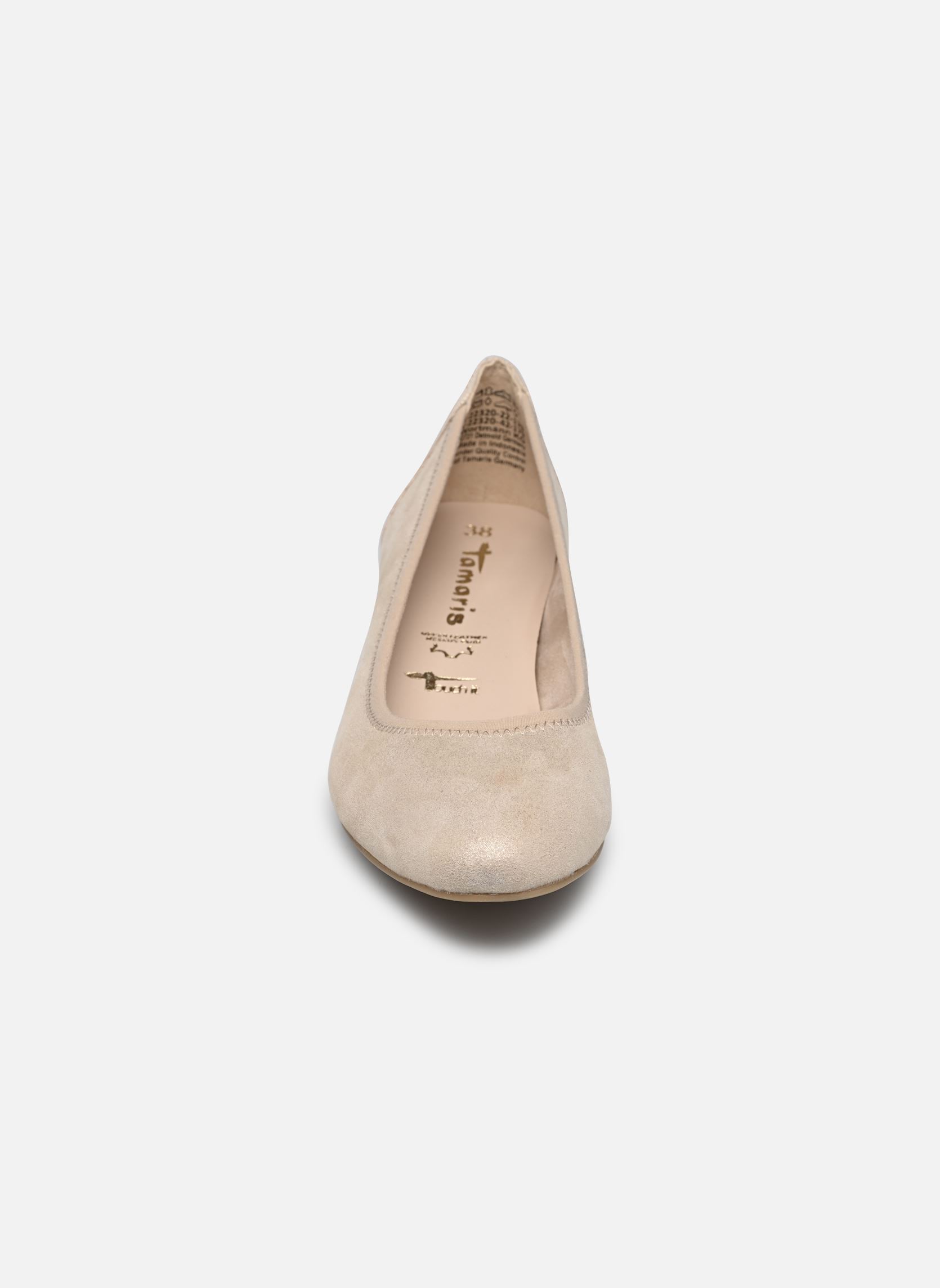 Tamaris Ballerines classiques Ballerines - 22320-42 femme or et bronze ...