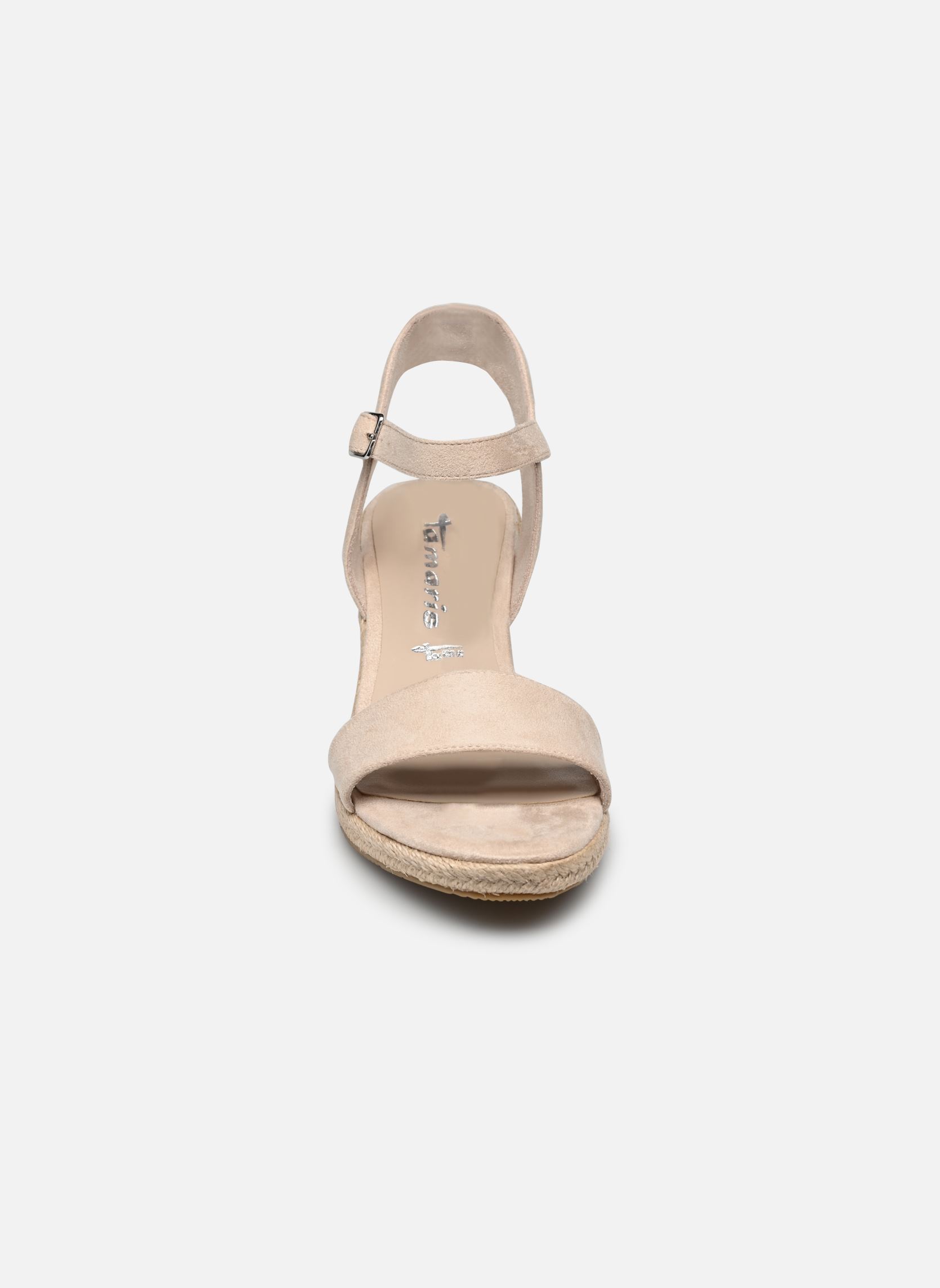 Tamaris Sandales compensées et plateformes Sandales - 28300-42 femme beige | Sarenza France