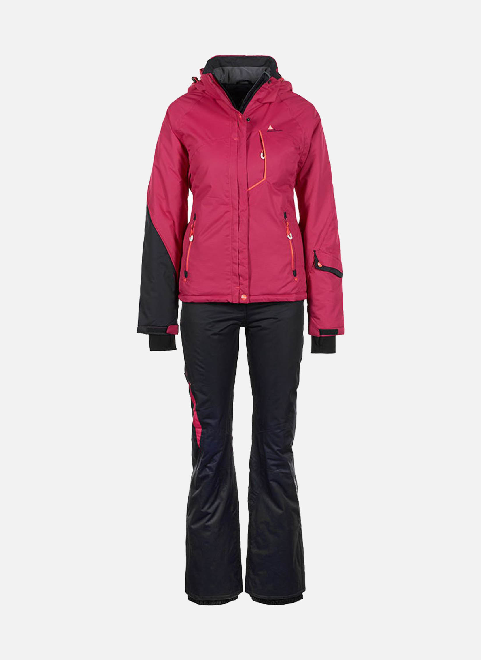Peak Mountain Ensemble de ski femme AMIC1 FUCHSIA/MARINE femme rose ...