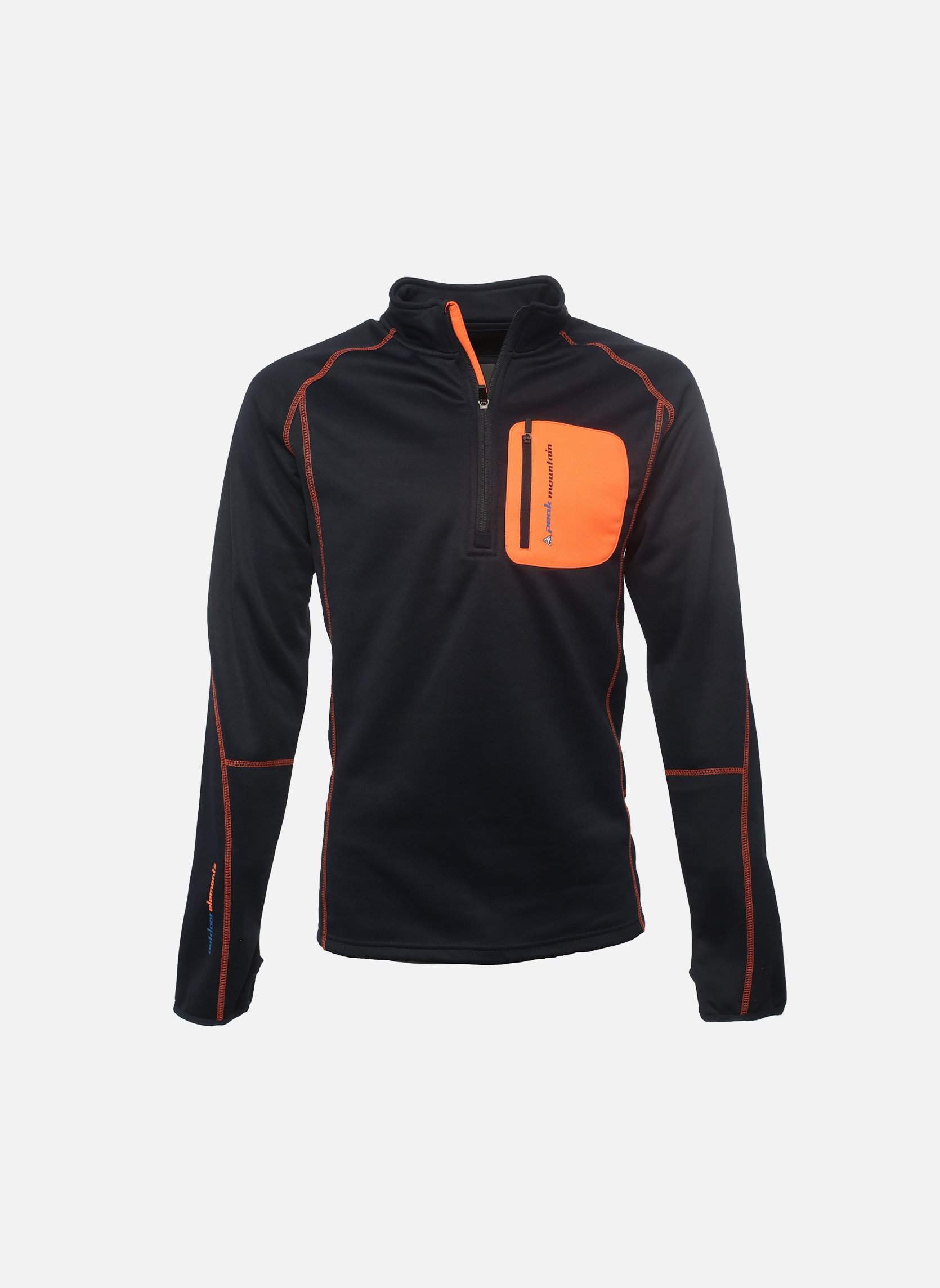 Peak Mountain Pulls polaires Sweat polaire homme CERUNO MARINE homme ...