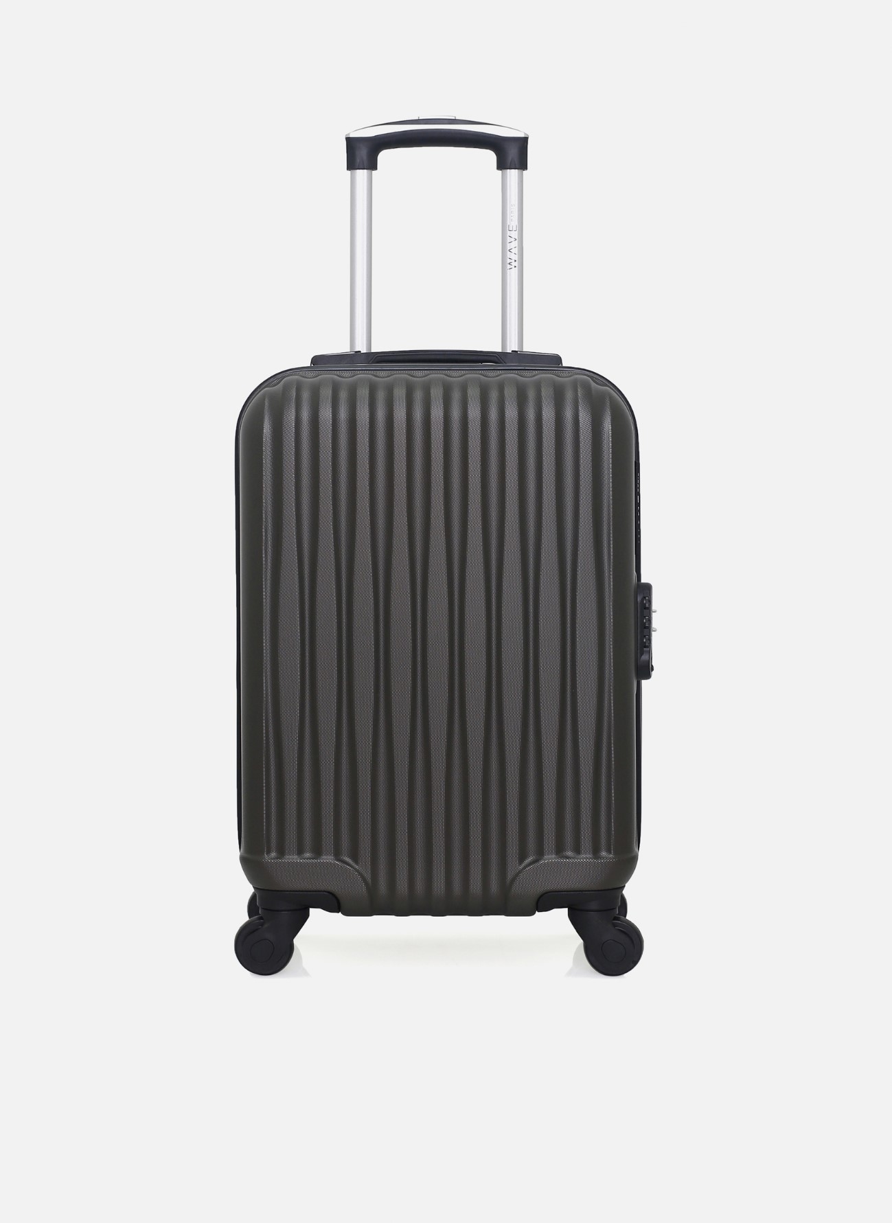 Wave Paris Valises cabine Bagagerie - VOLGA - Gris fonce femme gris ...
