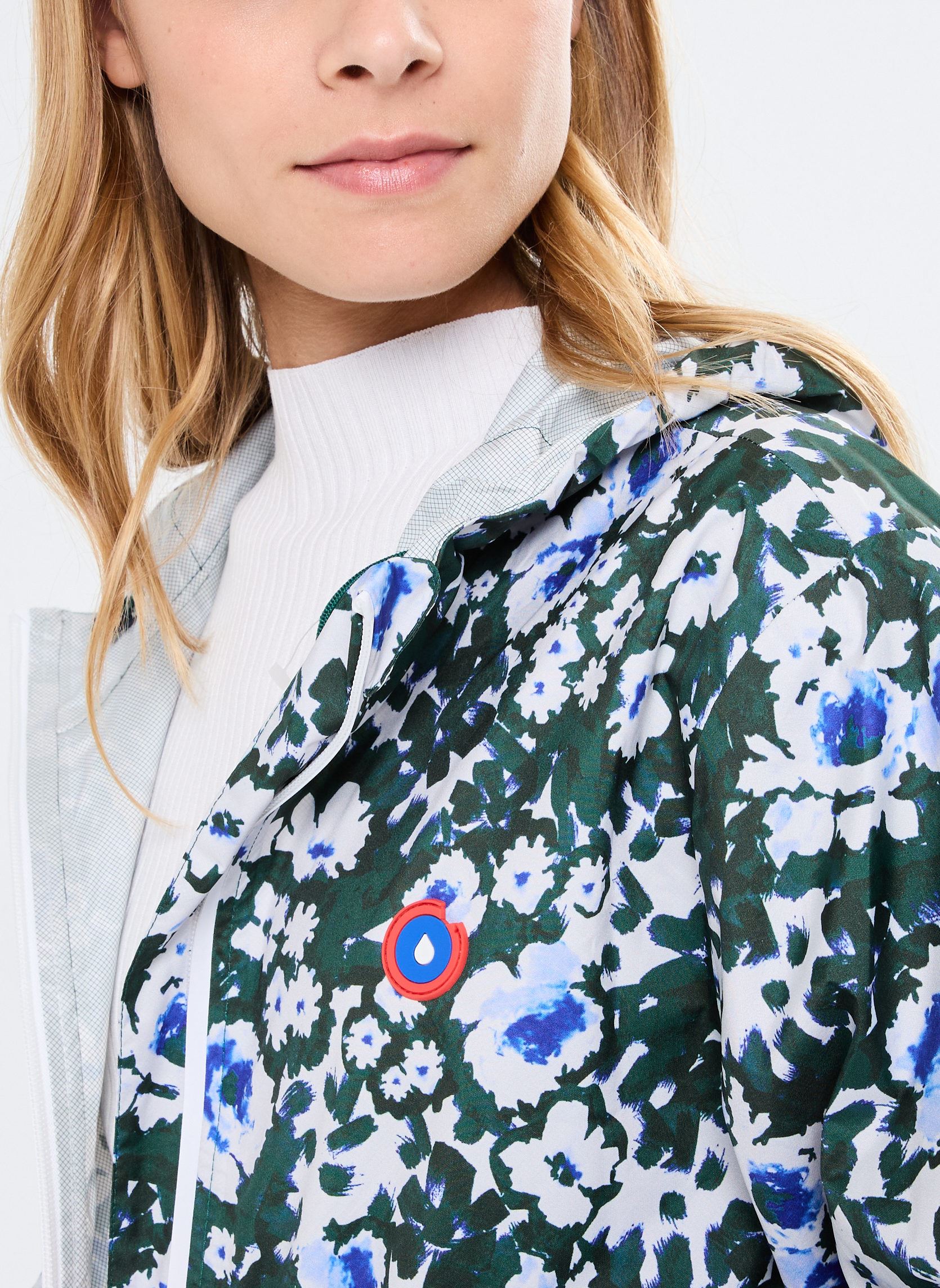 FLOTTE Vestes imperméable Veste imperméable - Amelot print femme vert ...
