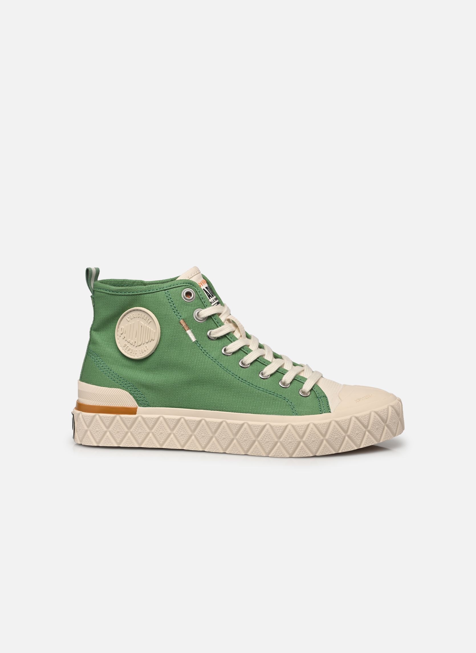 Palladium Baskets toile PALLA ACE CHUKKA ORG vert | Sarenza Belgique
