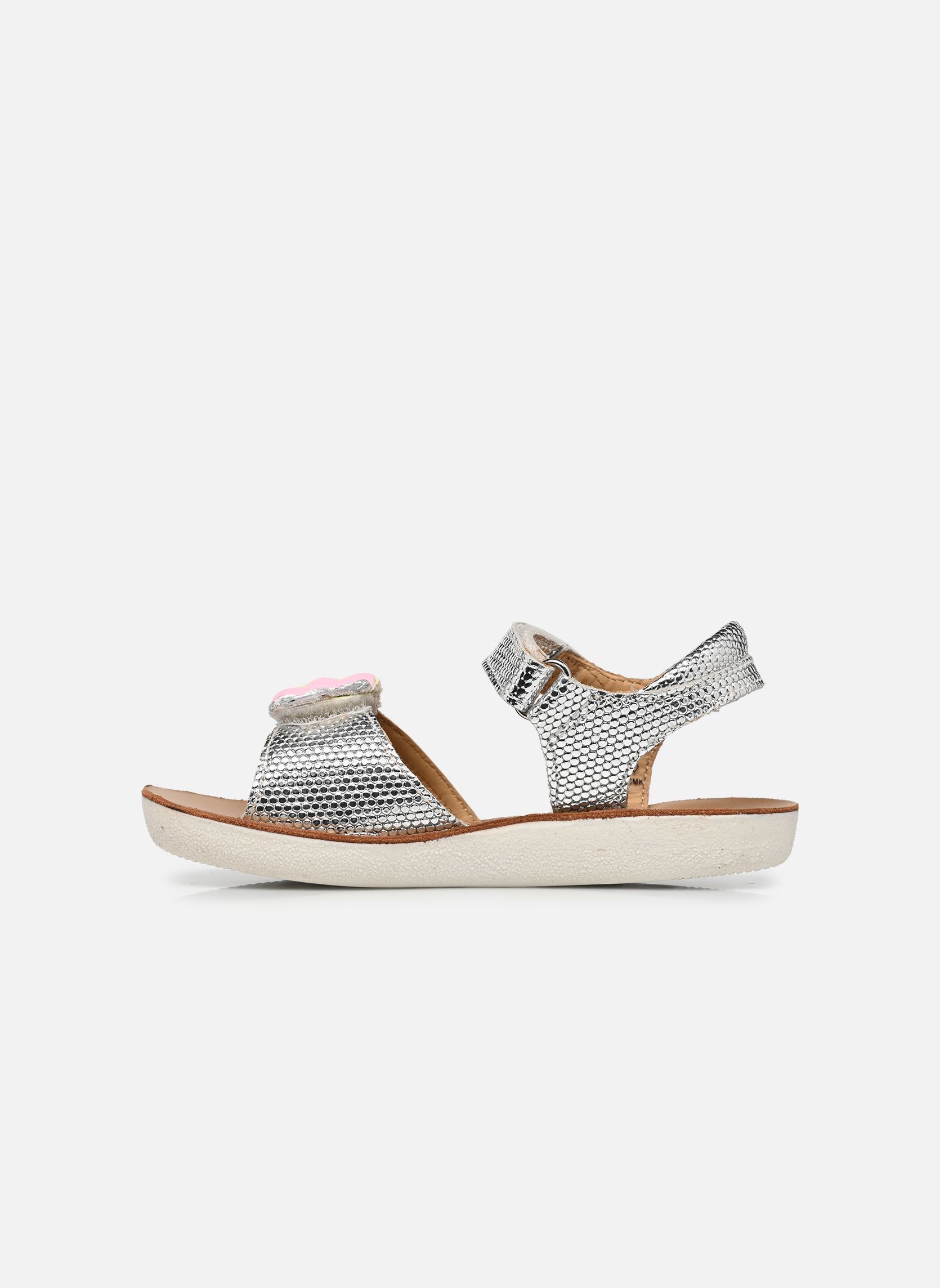 Shoo Pom Sandales Goa Bubulle fille argent | Sarenza France