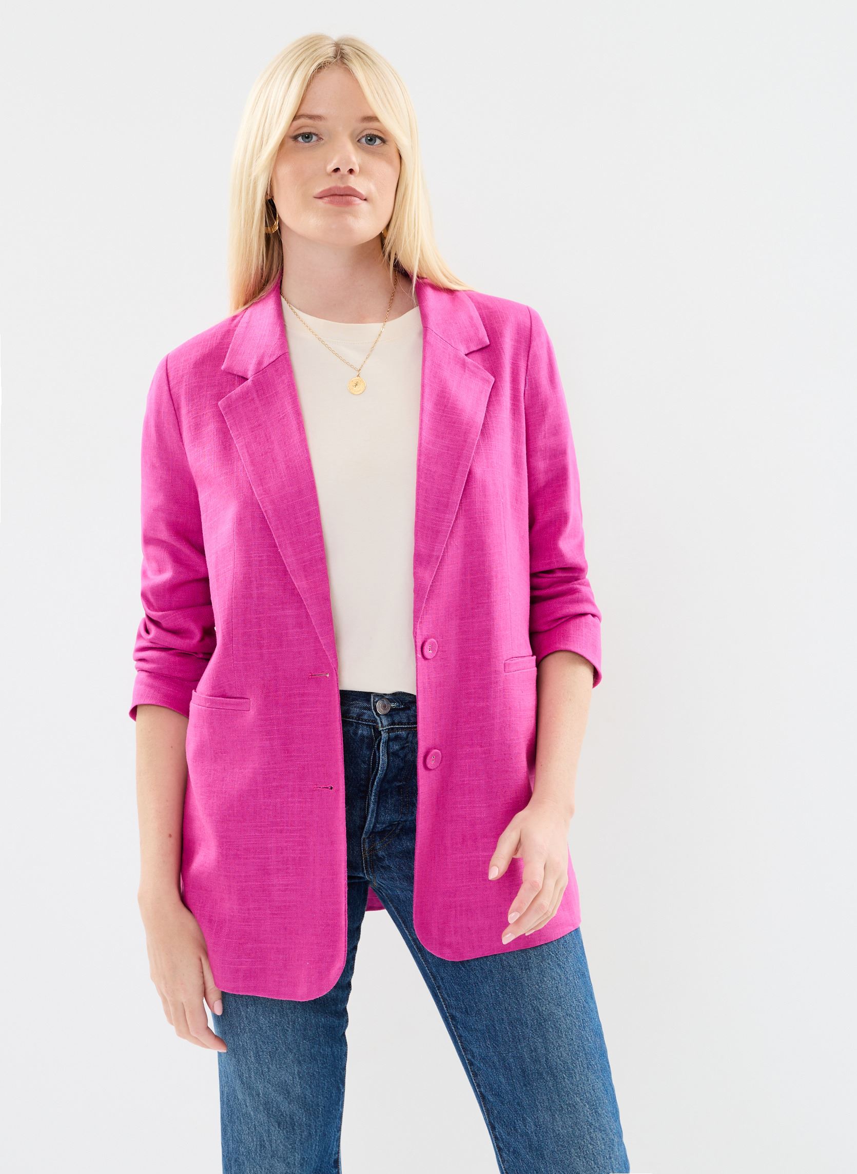 Y.A.S Vestes de blazer Veste - Yasisma 7/8 Blazer S. femme rose ...