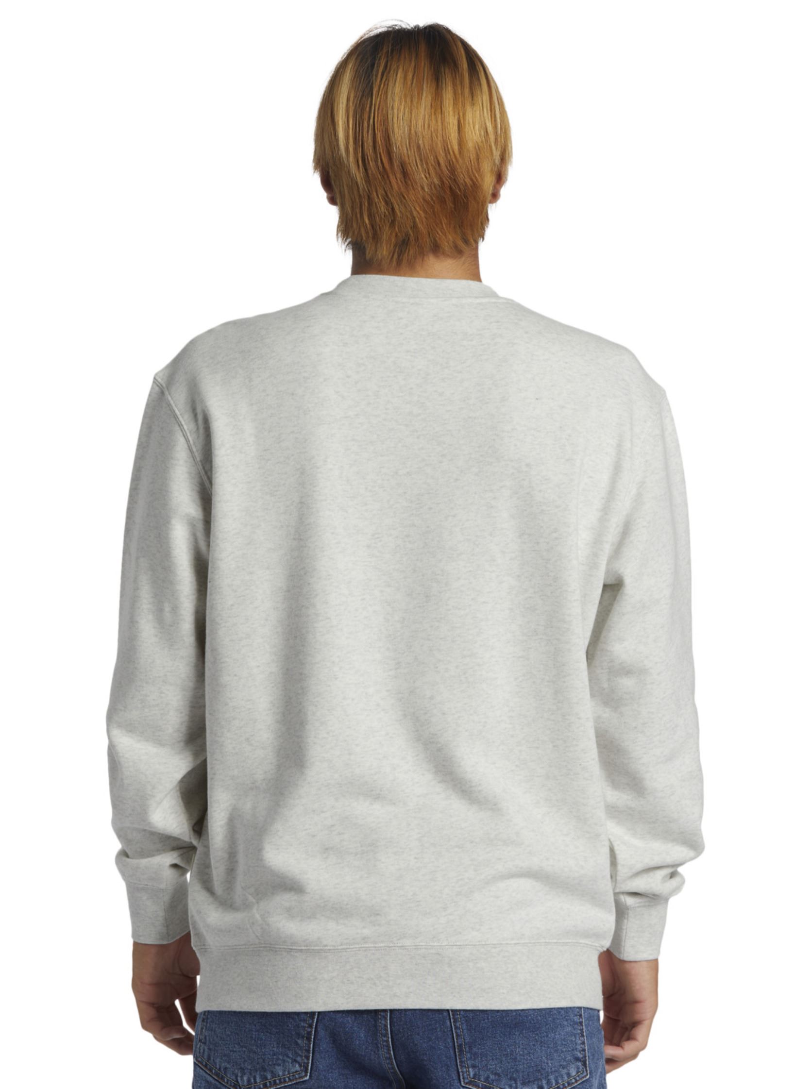 Quiksilver Sweats Graphic Mix Crew homme gris | Sarenza France