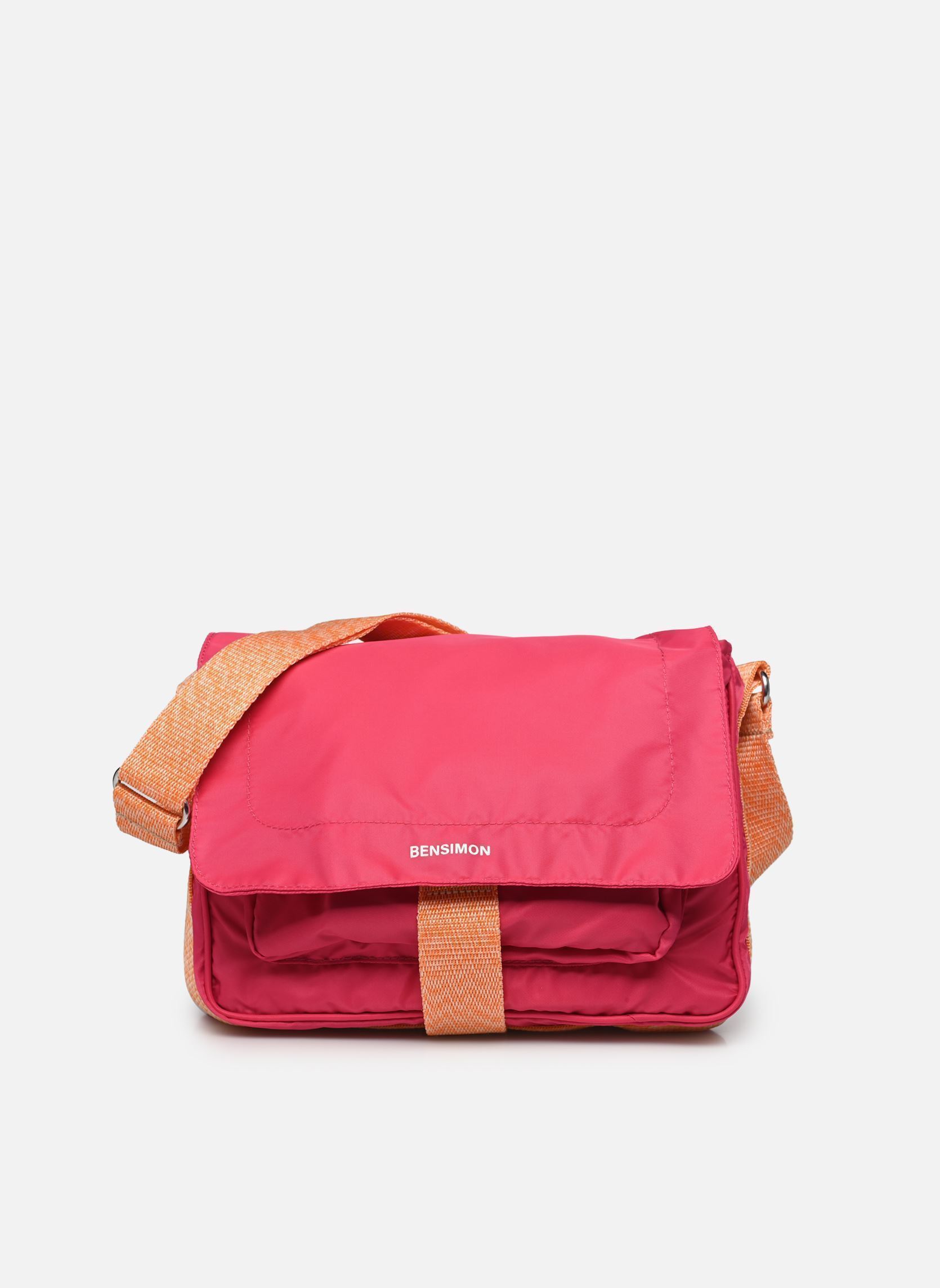 Bensimon Sacs bandoulière Sac besace - BESACE C40 femme rose | Sarenza ...