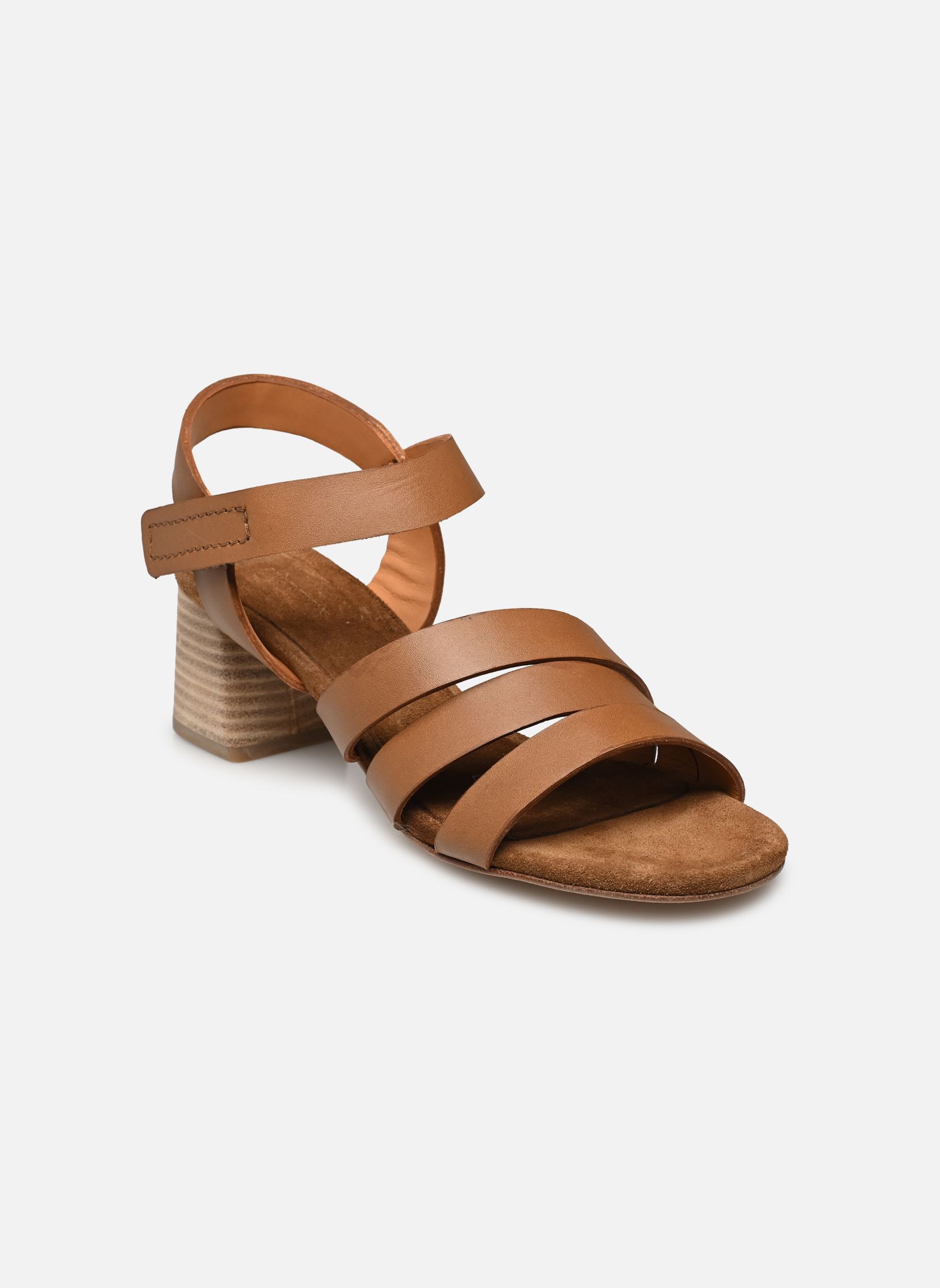 Anonymous Copenhagen Sandales Sandales - Rouge femme marron | Sarenza ...