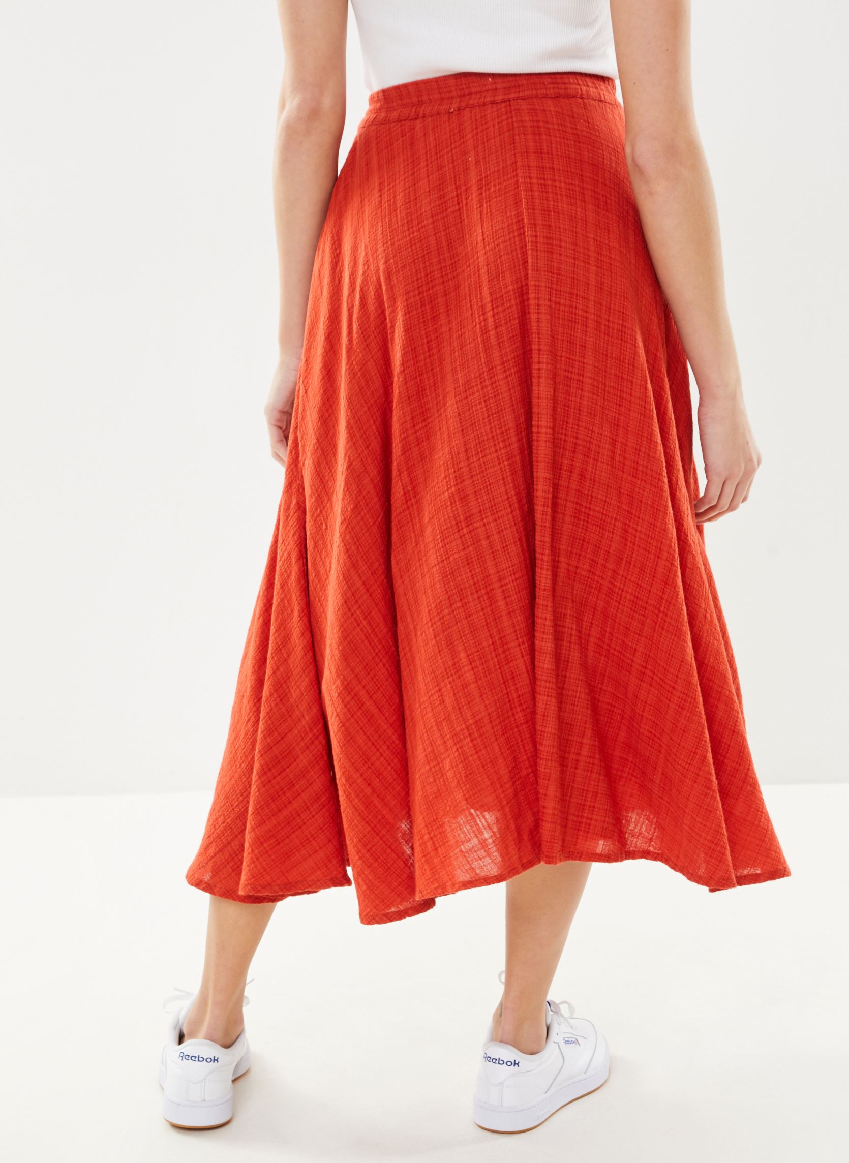 Stella Forest Jupes longues Jupe maxi - Longue Ophelia femme orange ...