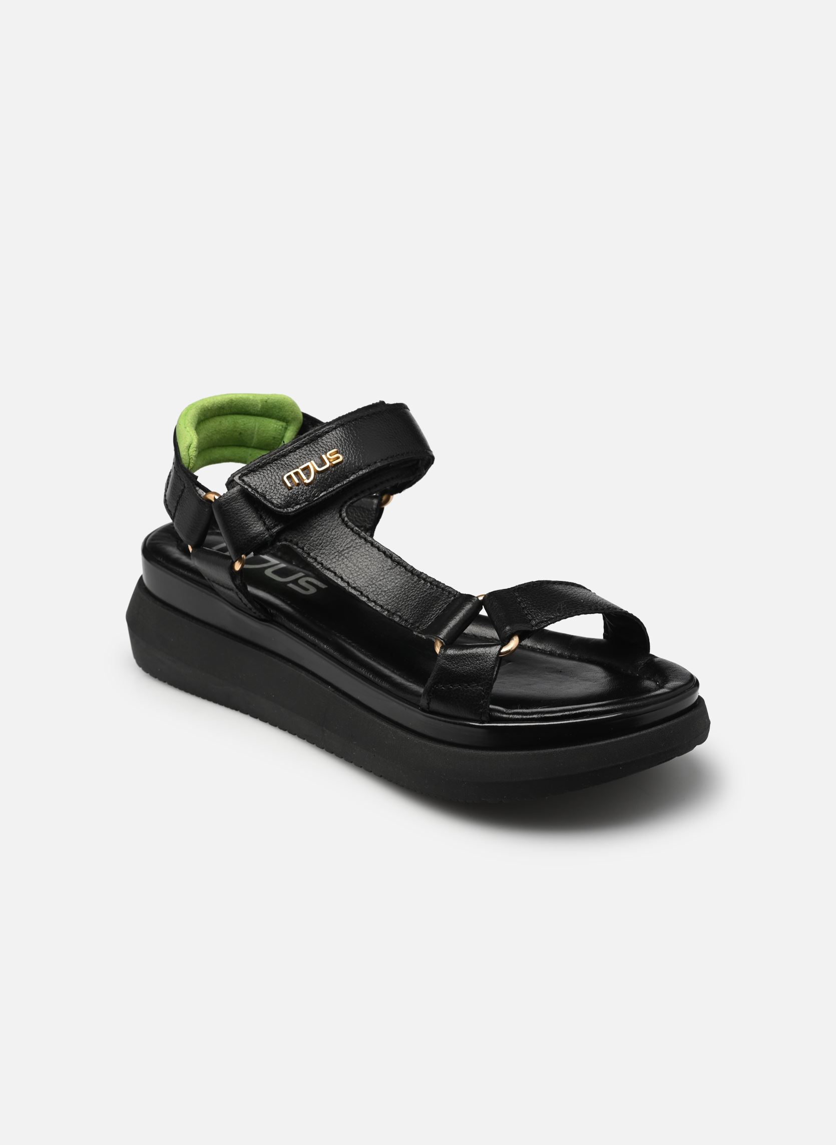 Mjus Sandales compensées et plateformes Sandales - PASADINA L17003 femme noir | Sarenza France