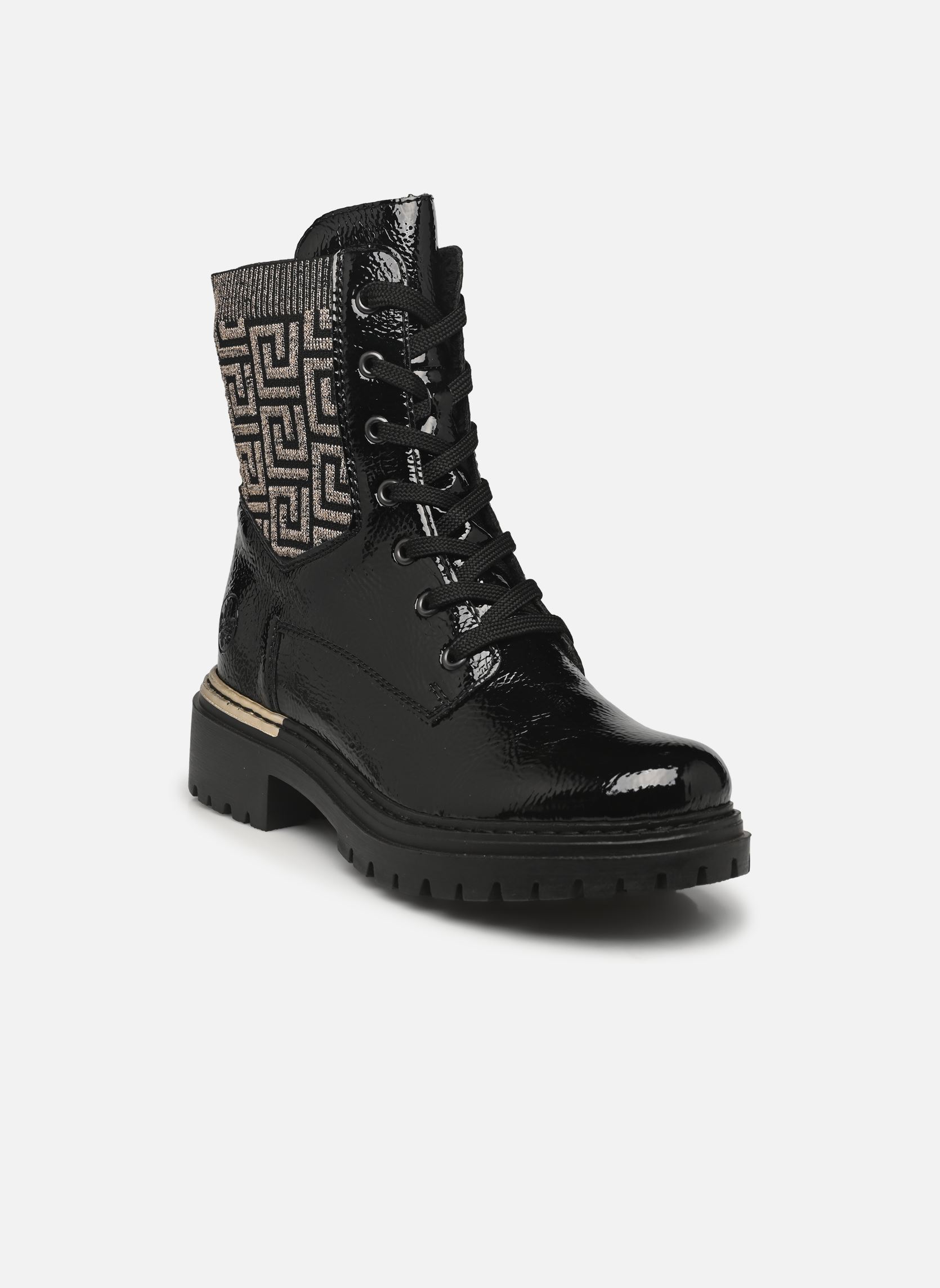 Rieker Bottines à lacets Bottines - 72607 femme noir | Sarenza France