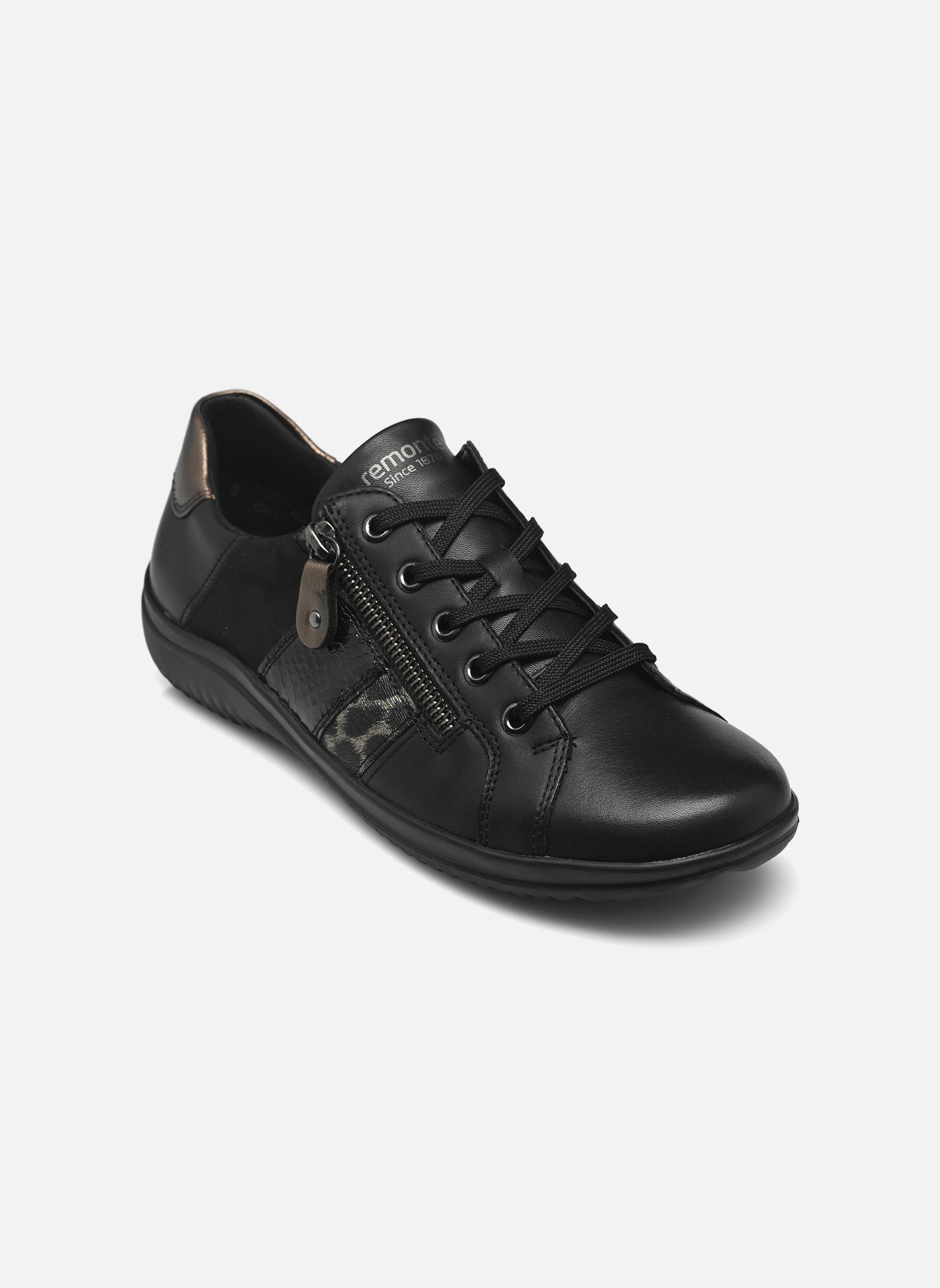 Remonte Baskets basses D1E00 femme noir | Sarenza France