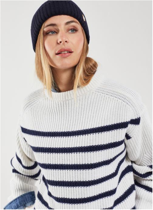 Armor Lux Pull 79976 nature/seal (Blanc) - Vêtements chez Sarenza (720452)