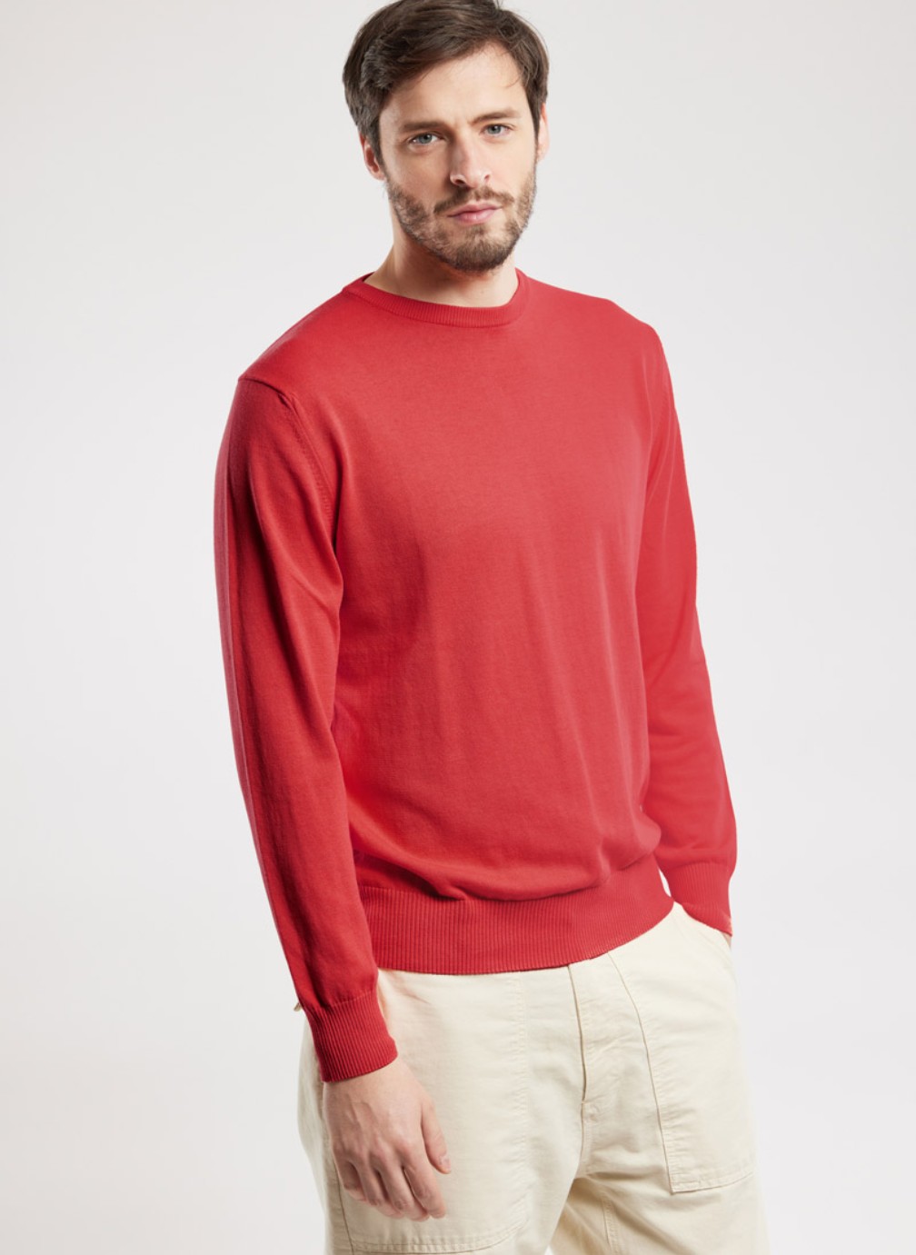 Armor Lux Pulls Pull Carantec cardinal e24 homme rouge | Sarenza France