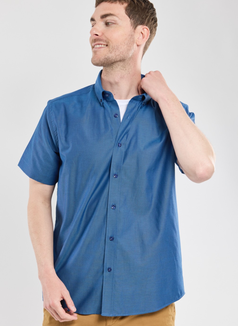 Armor Lux Chemises Chemise 43227 blue brill homme bleu | Sarenza France