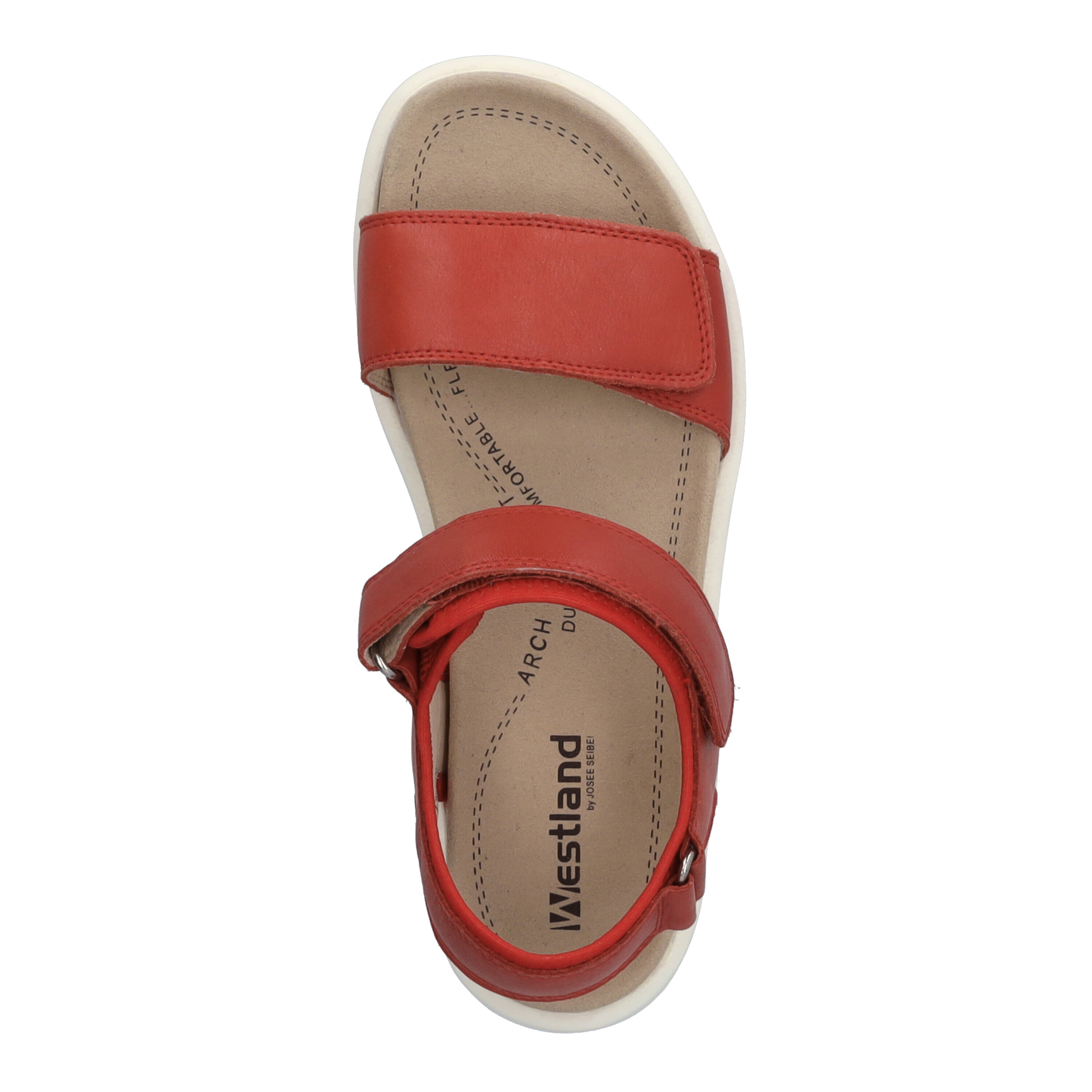 Westland Sandale (Rouge) - Sandales et nu-pieds chez Sarenza (722986)