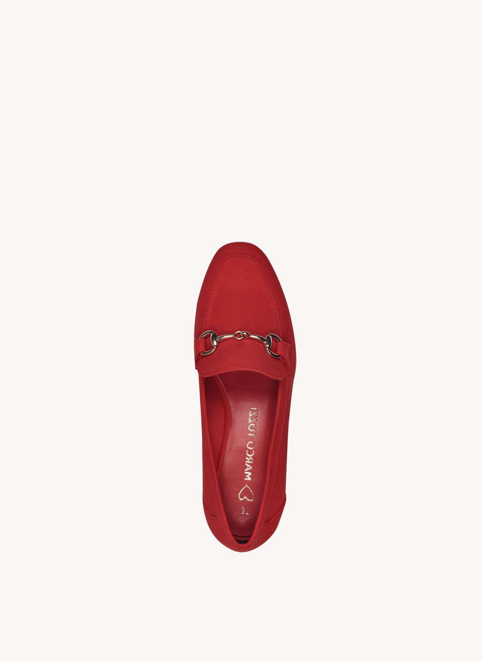 Marco Tozzi Mocassins Slipper 2-24212-42 femme rouge | Sarenza France