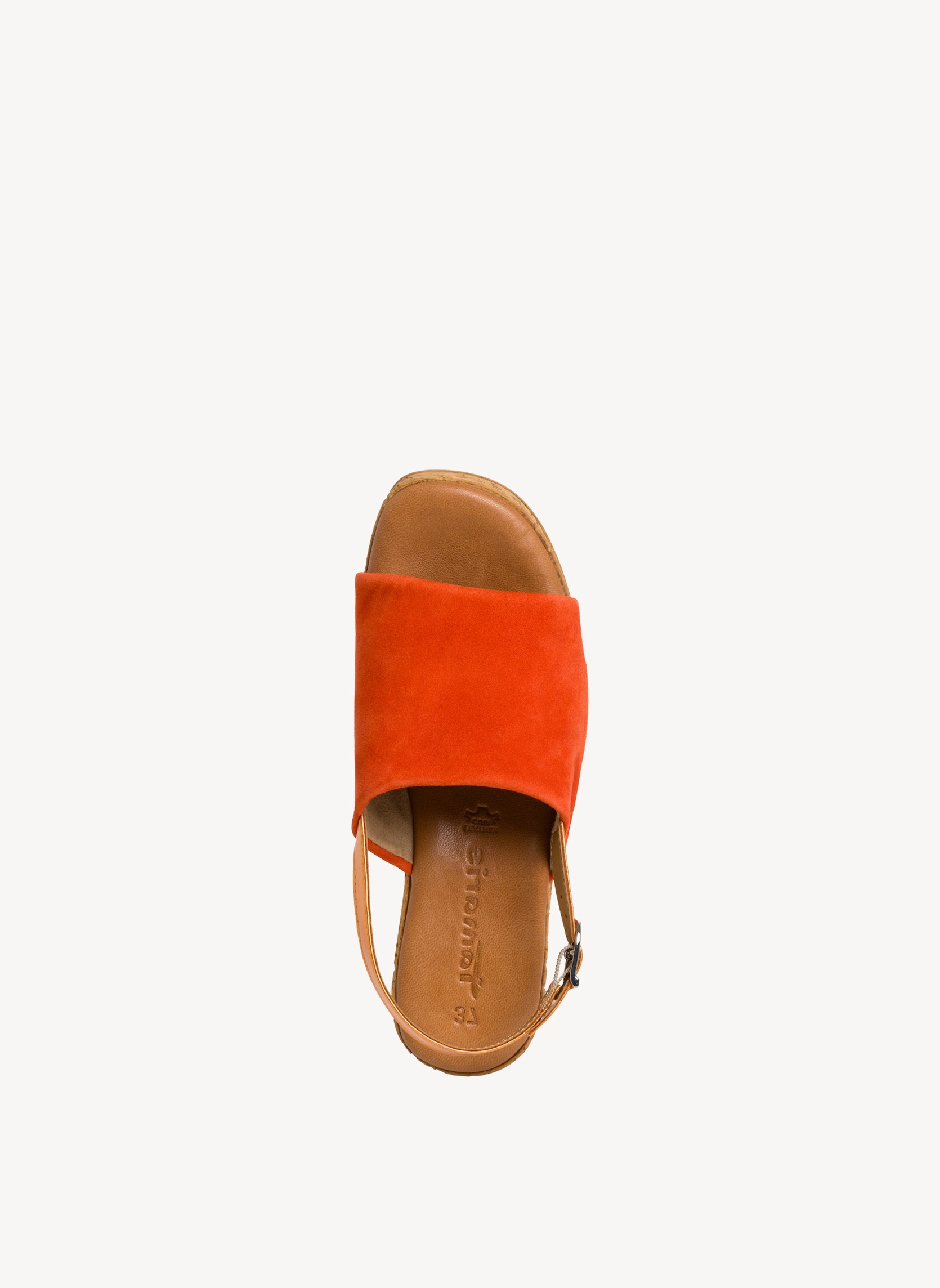 Tamaris Sandales Sandale à talon 1-28393-42 femme orange | Sarenza France