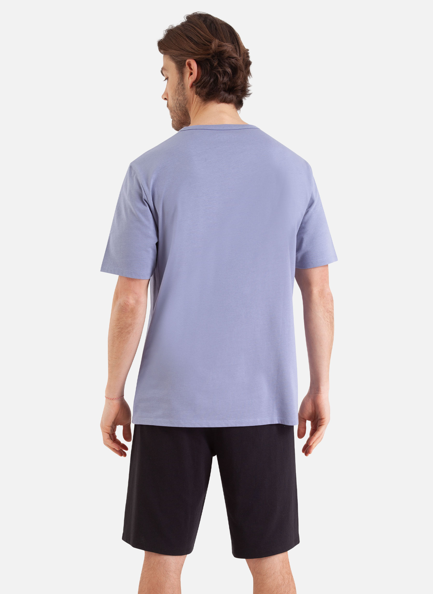 ATHENA Combinaisons Pyjama court homme Ecopack - Gris - ATHENA homme ...