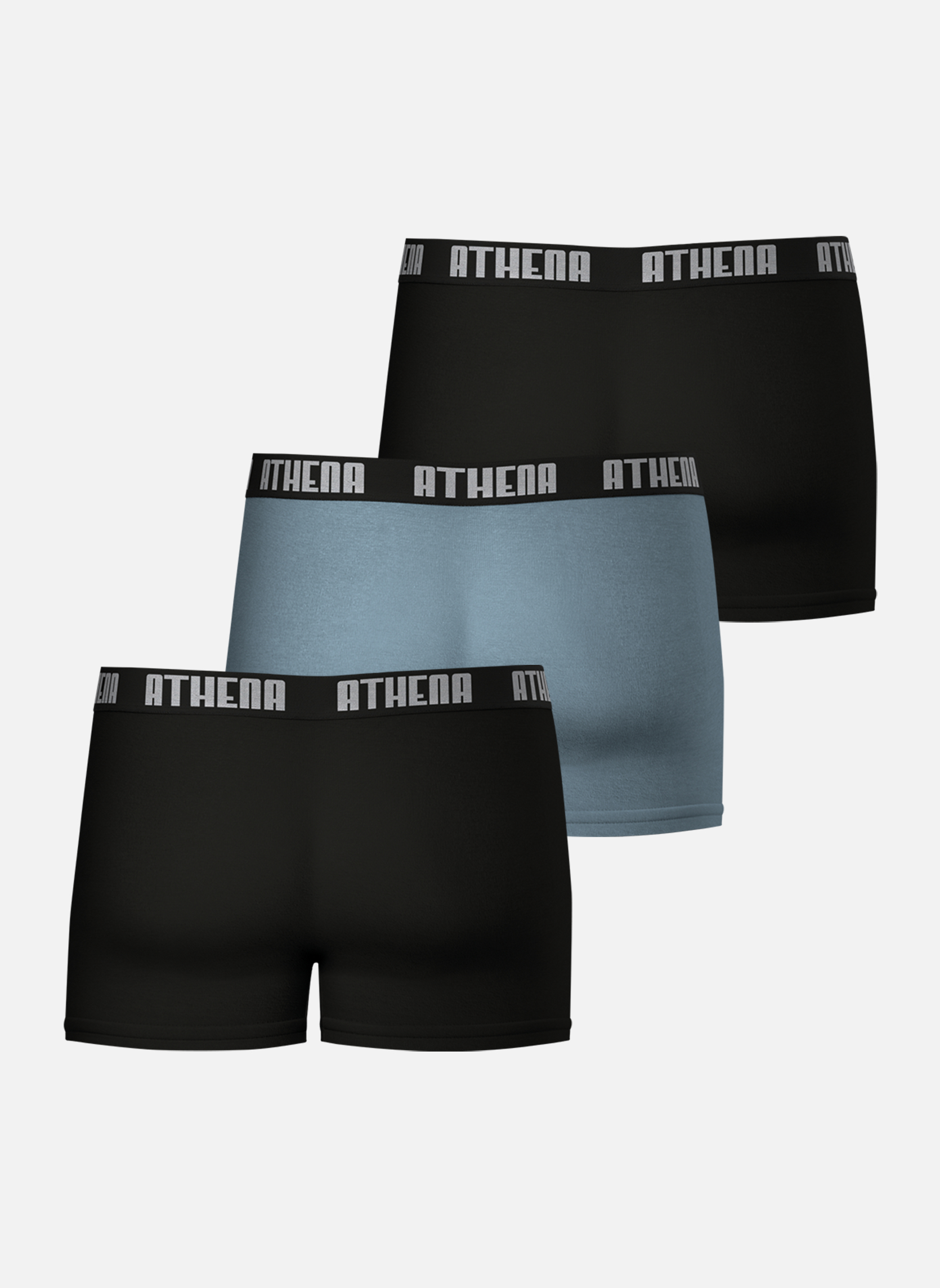 ATHENA Slips BASIC COLOR homme noir | Sarenza France