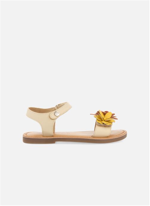 Gioseppo Sandals - Sandales De Couleur Off-white En Cuir Avec Ornement ...