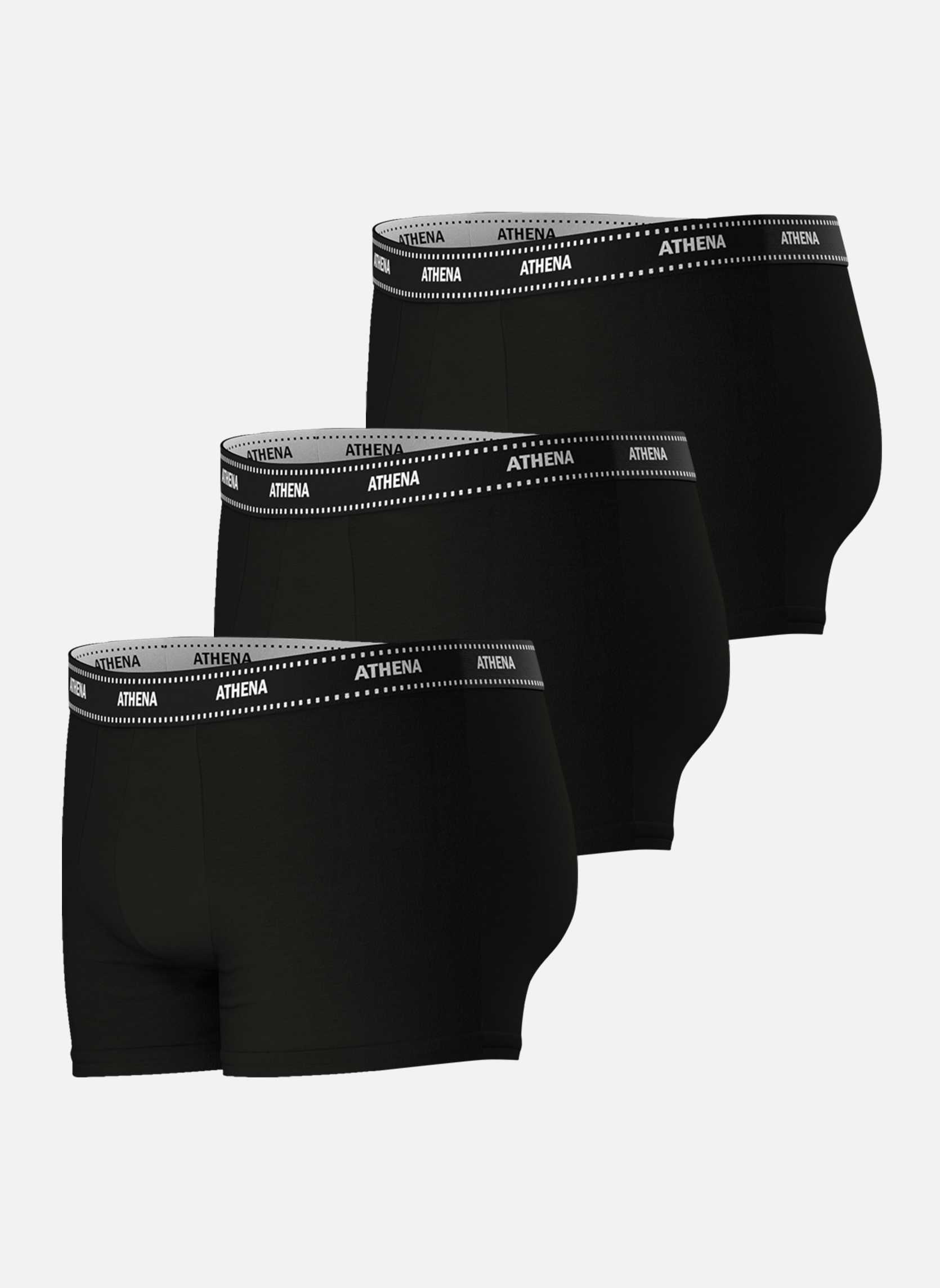 ATHENA Boxers Lot de 3 boxers homme My Petit Prix - Noir - ATHENA homme ...