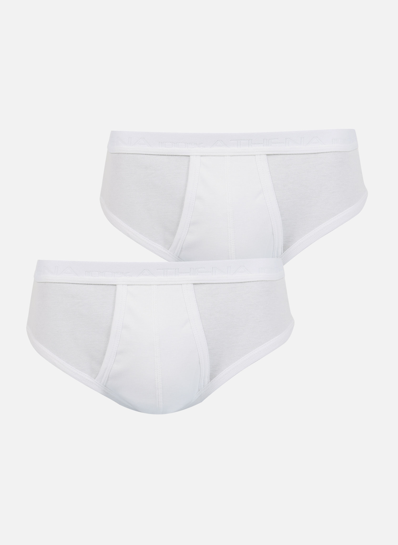 ATHENA Slips BASIC BIO homme blanc | Sarenza France