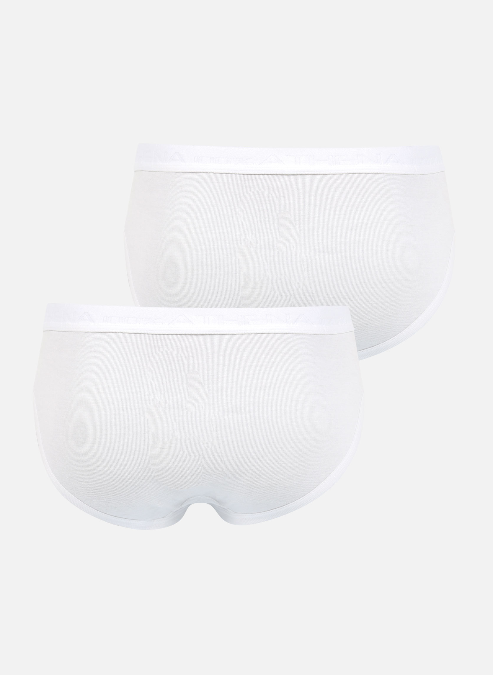 ATHENA Slips BASIC BIO homme blanc | Sarenza France