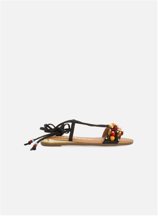 Gioseppo Sandals - Sandales En Cuir Noir Avec Bordures Et Brides ...