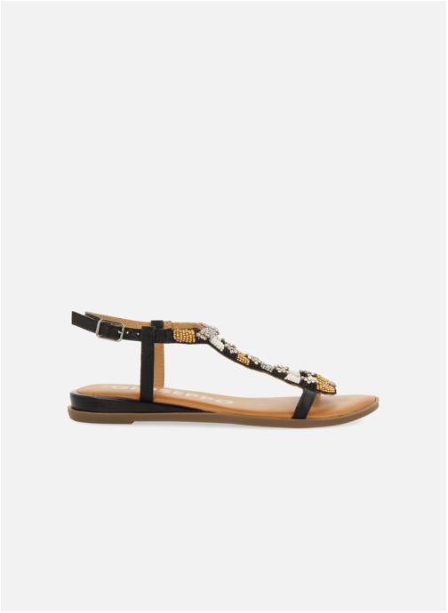 Gioseppo Sandals - Sandales Noires Avec Pierres Multicolores Pour Femme ...