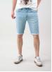 Deeluxe Short - BART - Bleach Used (Bleu) - Vêtements chez Sarenza (732821)