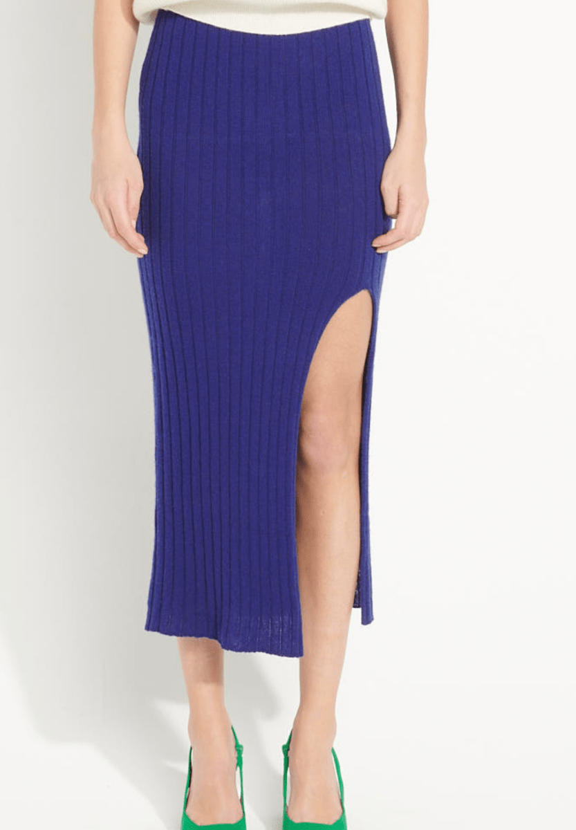 Studio Cashmere8 Jupes mi-longues Jupe longue femme en cachemire ...