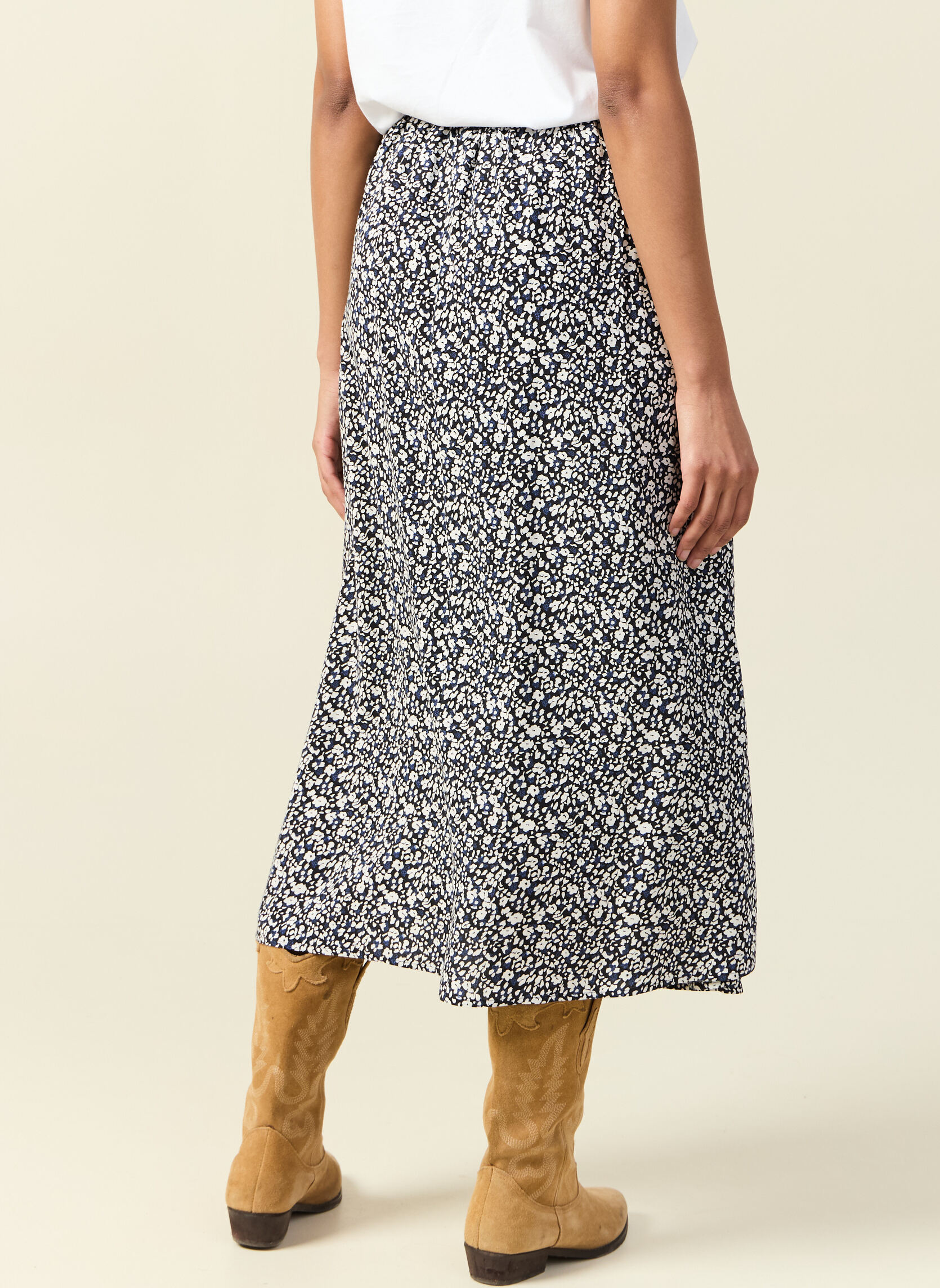 Bonobo Jupes mi-longues Jupes longues - JESSLONLF femme bleu | Sarenza ...
