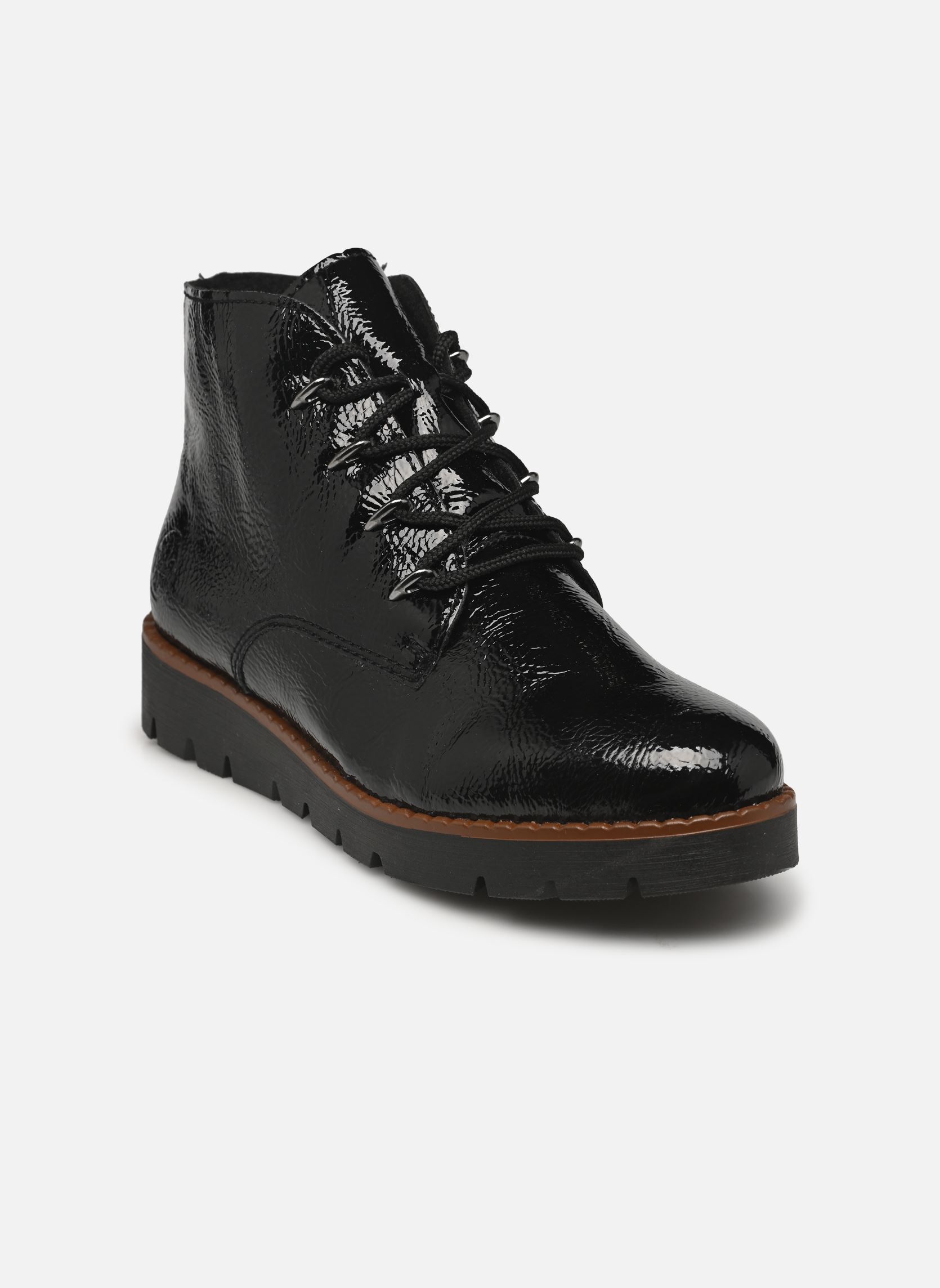 Rieker Bottines à lacets Bottines - 44902 femme noir | Sarenza France