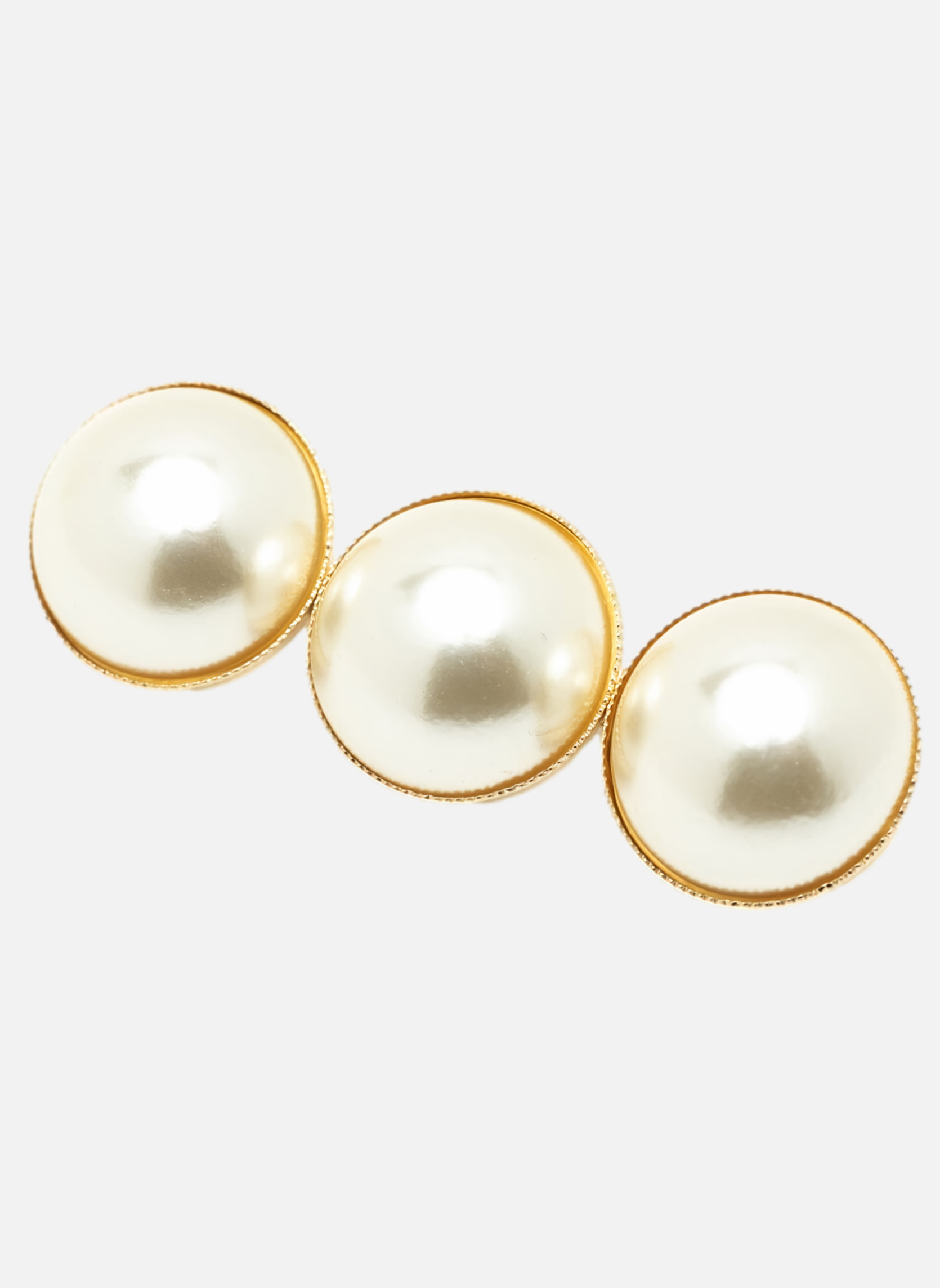 Monsieur Simone Broches maxi broche perles doré à l'or fin - NÉLYA ...