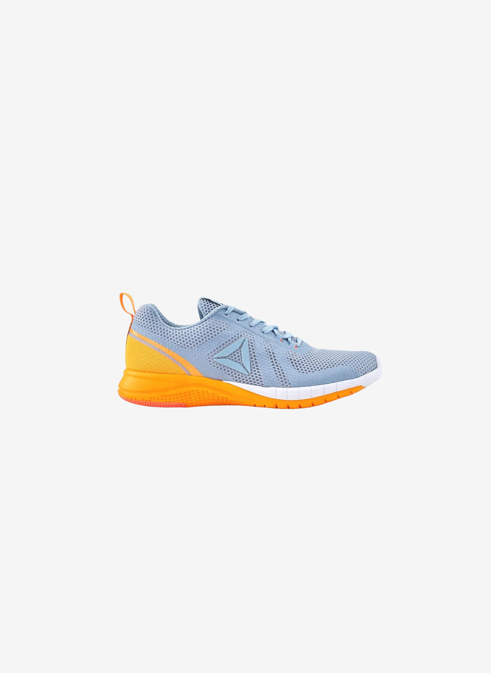 Reebok Baskets Sneakers Reebok Print Run 2 Gris / Blanc / Orange femme ...