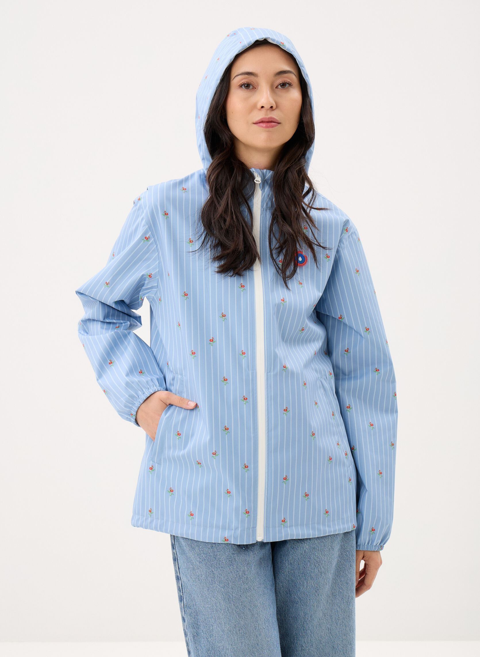 Chaquetas impermeables Passy print damen azul FLOTTE | Sarenza España