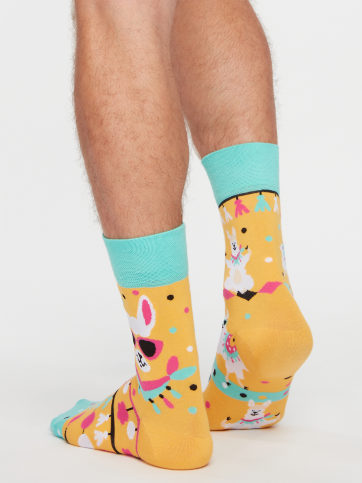 Dedoles Chaussettes Chaussettes Dedoles Lamas sympas femme multicolore ...