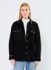 Vila Chemise - VIMORA LS DENIM OVERSIZED SHIRT/ROU (Noir) - Vêtements ...