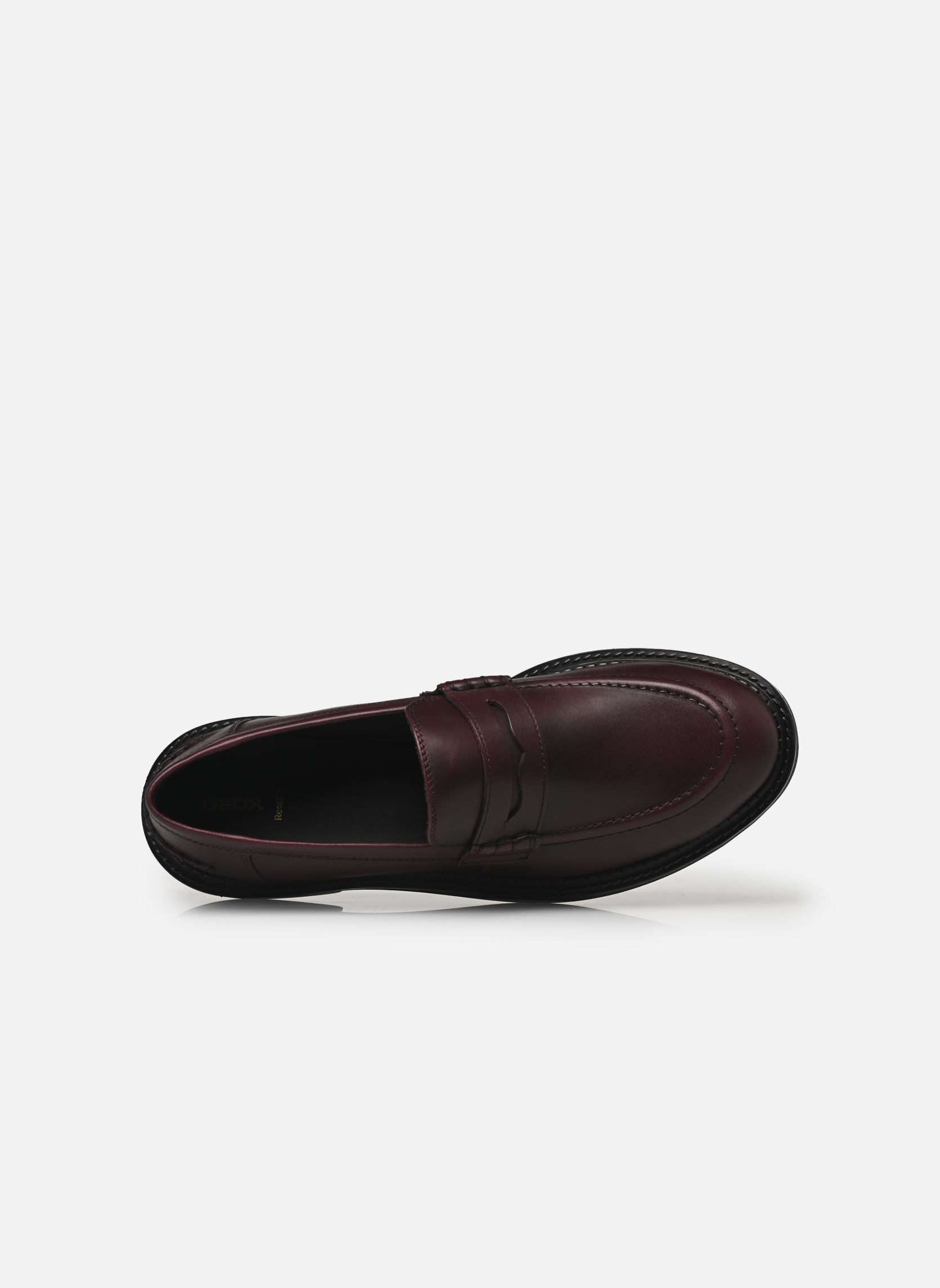 Geox Derbies D SERILDA E femme bordeaux | Sarenza Belgique