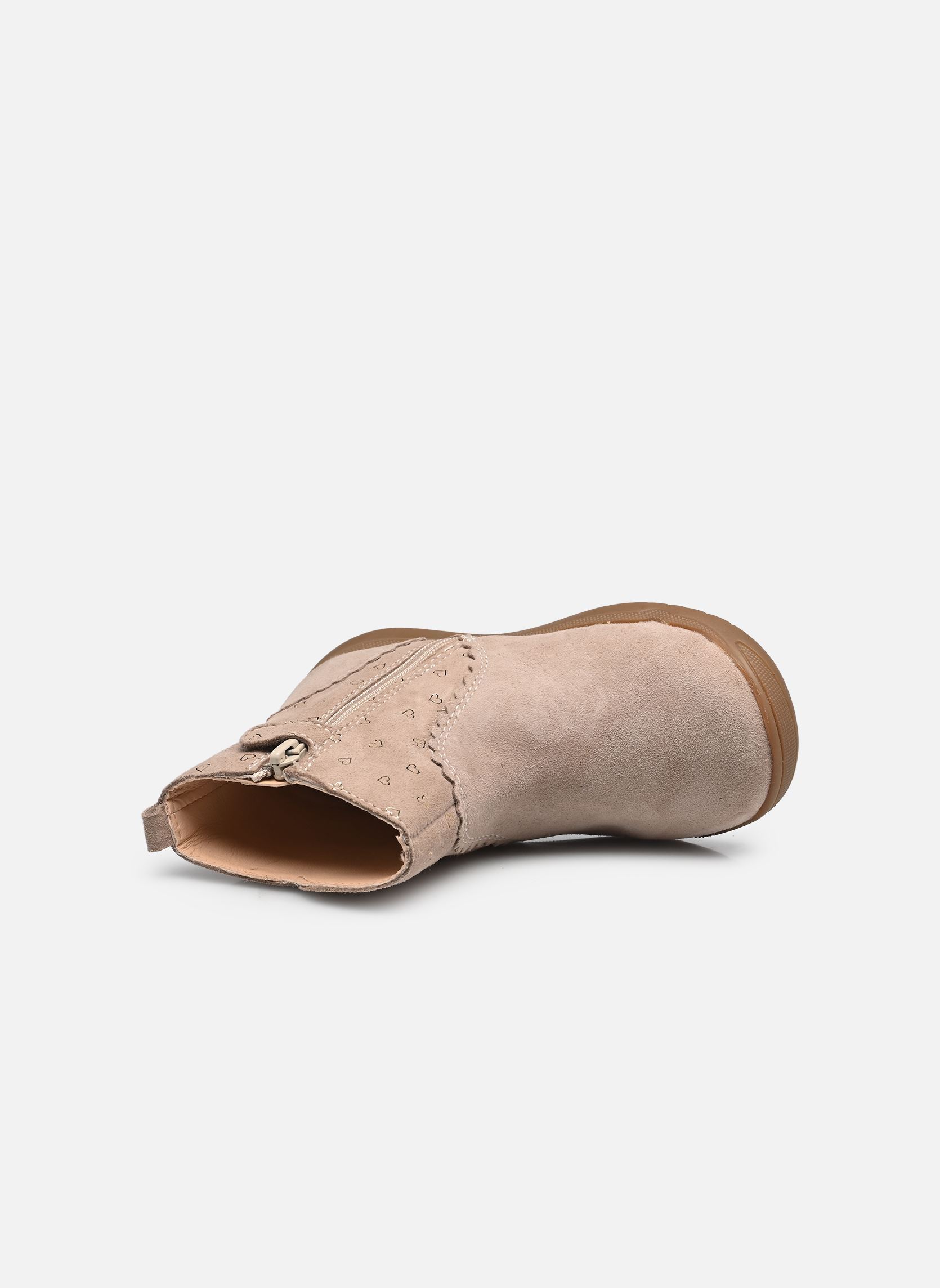 Geox Bottes B Macchia Girl A fille beige | Sarenza Belgique