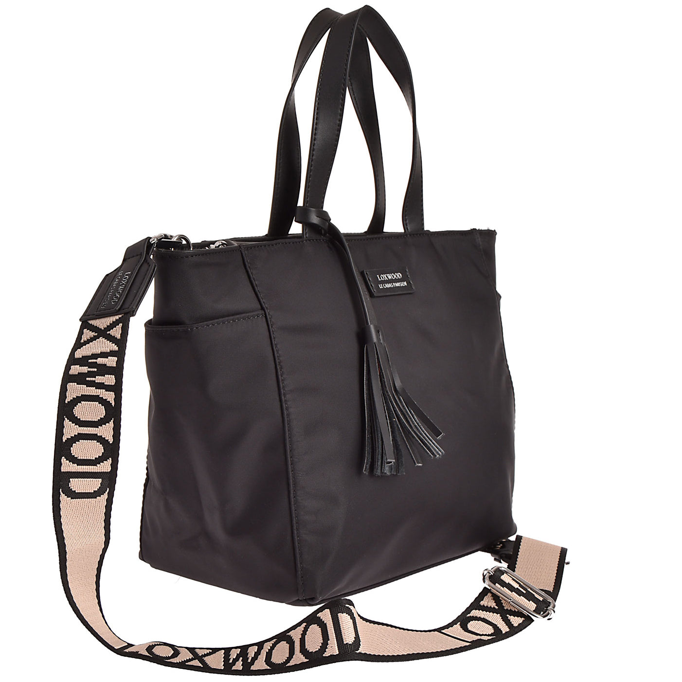 Loxwood Sacs à main Petit cabas ZIPPÉ avec bandoulière - Nylon femme ...