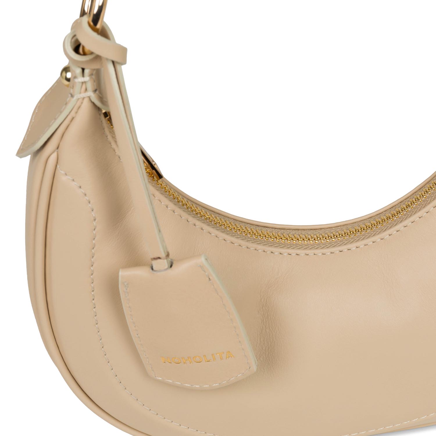 Lancaster Sacs à main Sac hobo - Noholita Day femme beige | Sarenza France