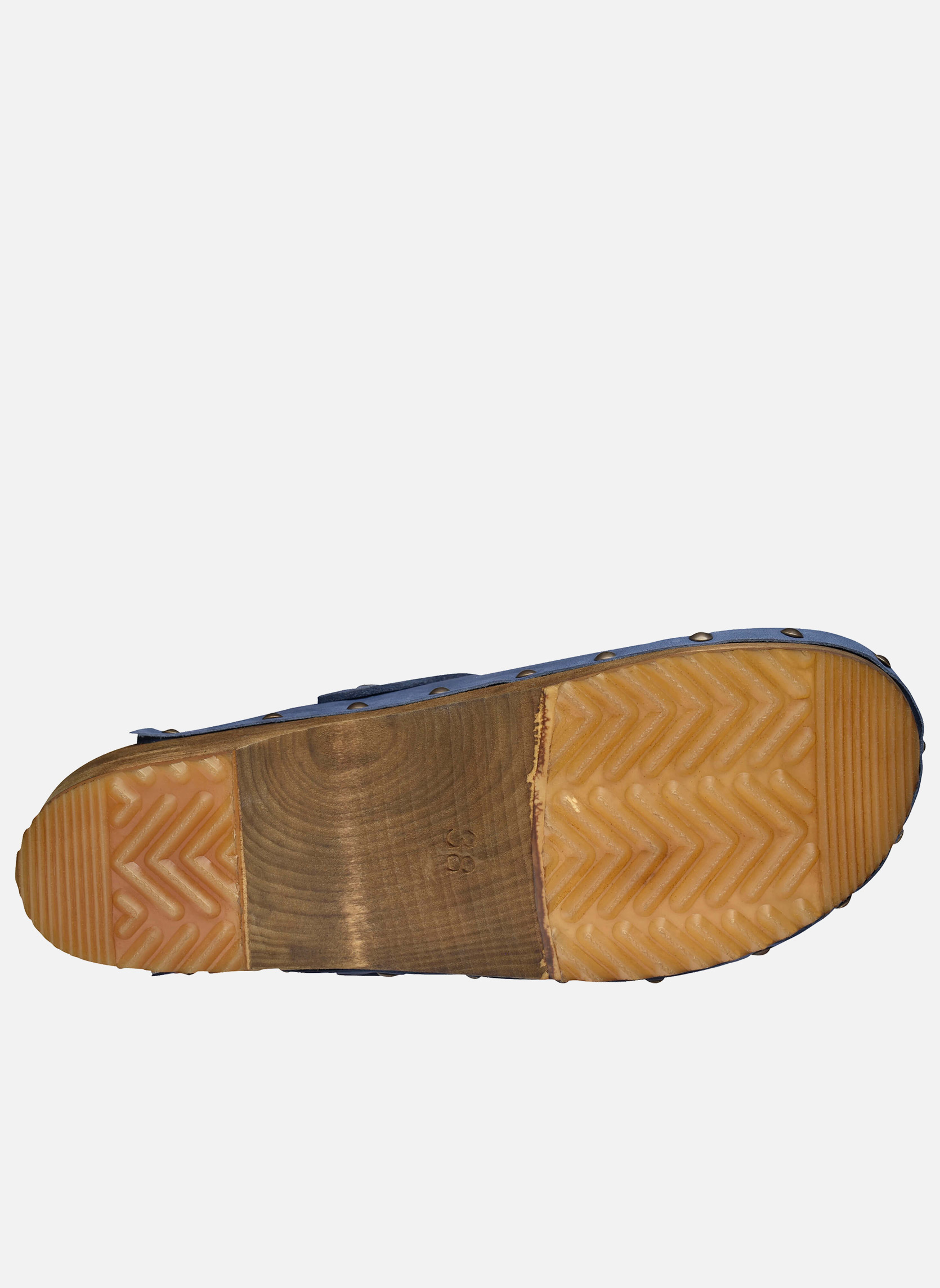 Sanita Mules et sabots Wood-Kristel Open bleu | Sarenza France