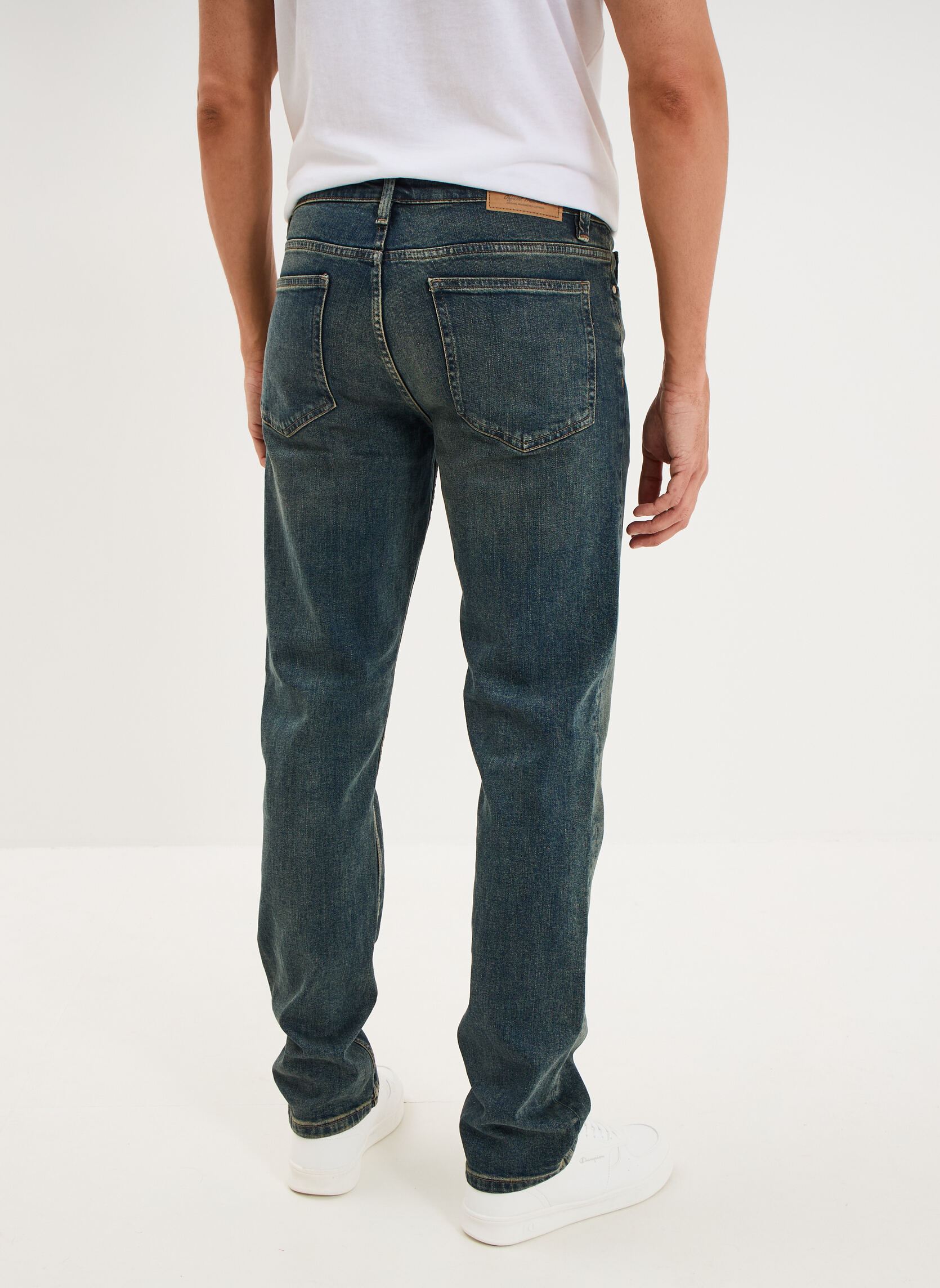 CREEKS Jeans droit CRE1_REGAN homme bleu | Sarenza France
