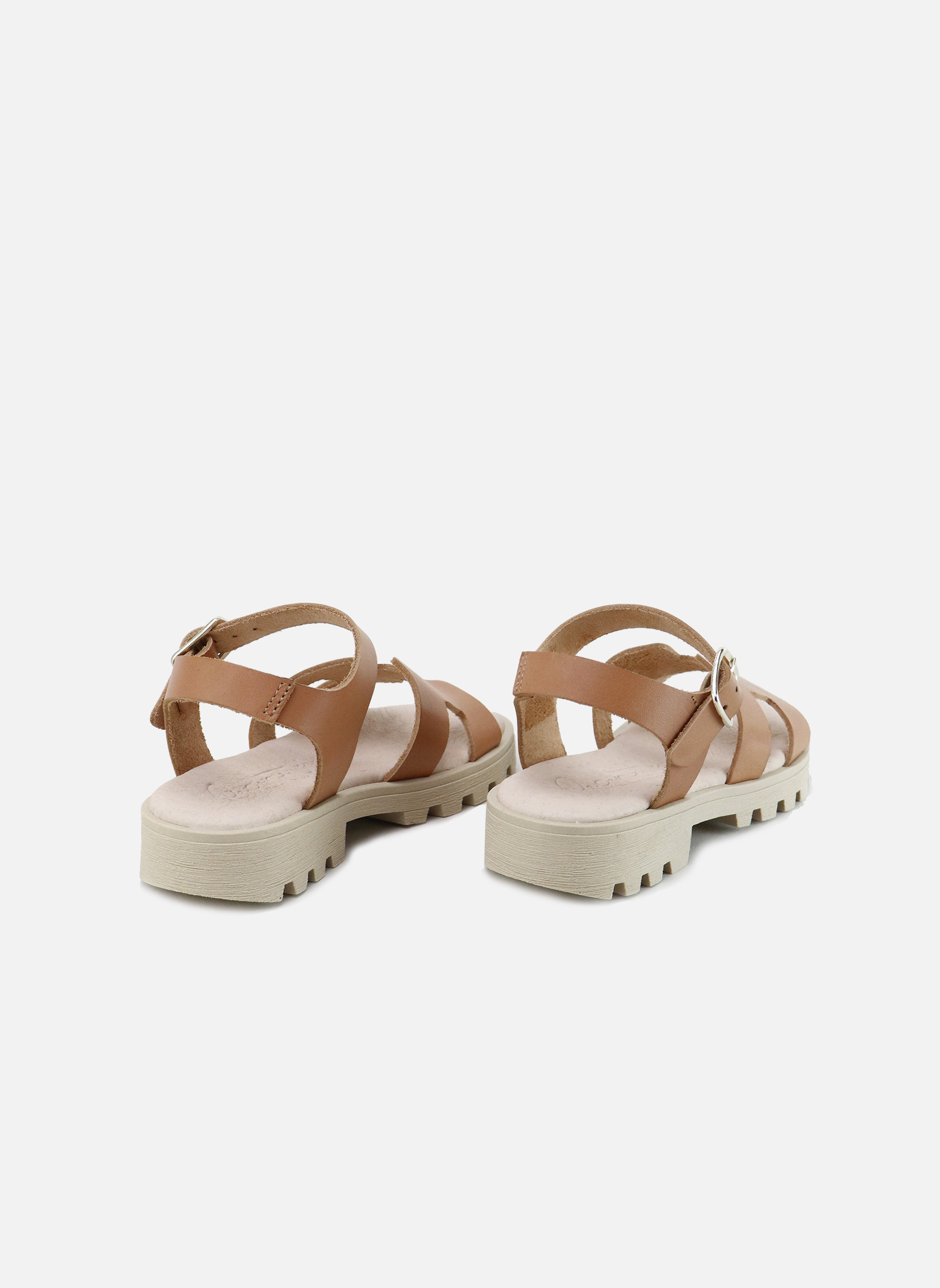 Eli 1957 Sandales Sandales couleur Camel marron | Sarenza France