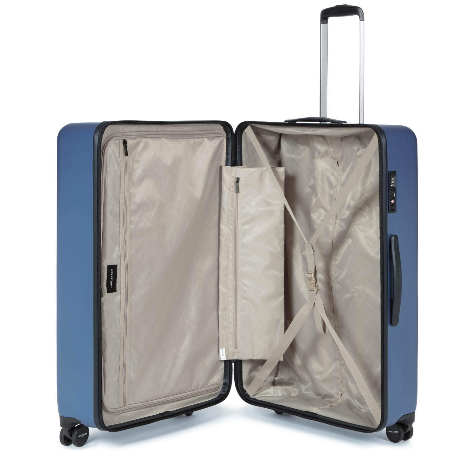 Lancaster Valises cabine Valise CDG soute L - Bagages femme bleu ...