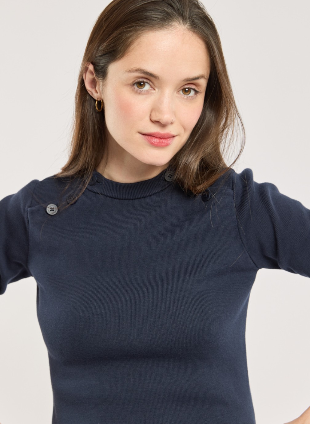 Armor Lux Pulls Pull 49234 allure/milk femme bleu | Sarenza France
