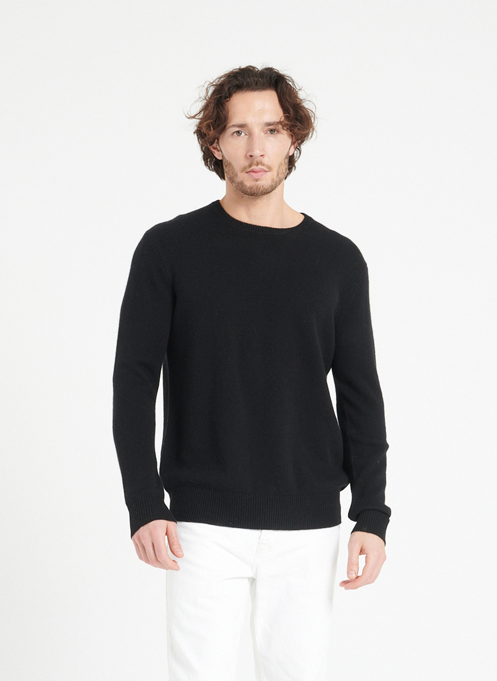 Studio Cashmere8 Pulls Pull col rond homme en cachemire 4 fils - LUKE ...